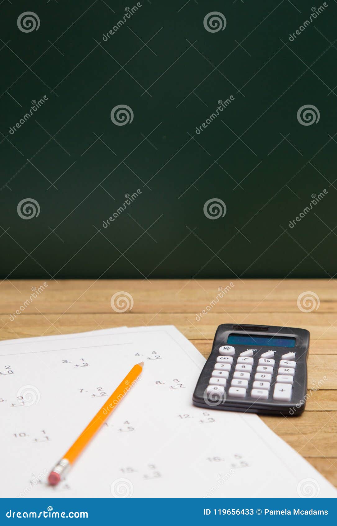 Learning to Do Math stock image. Image of arithmetic - 119656433