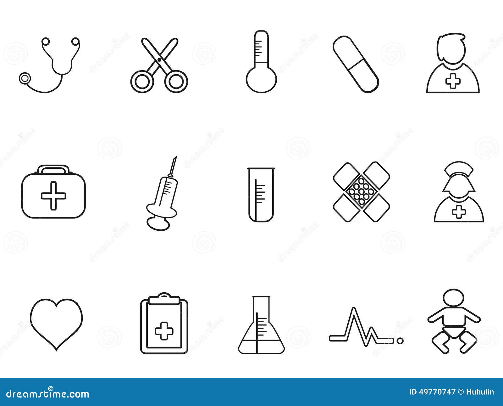 Medical Outline I Spy Game For Kids. Healthcare Themed Searching And ...
