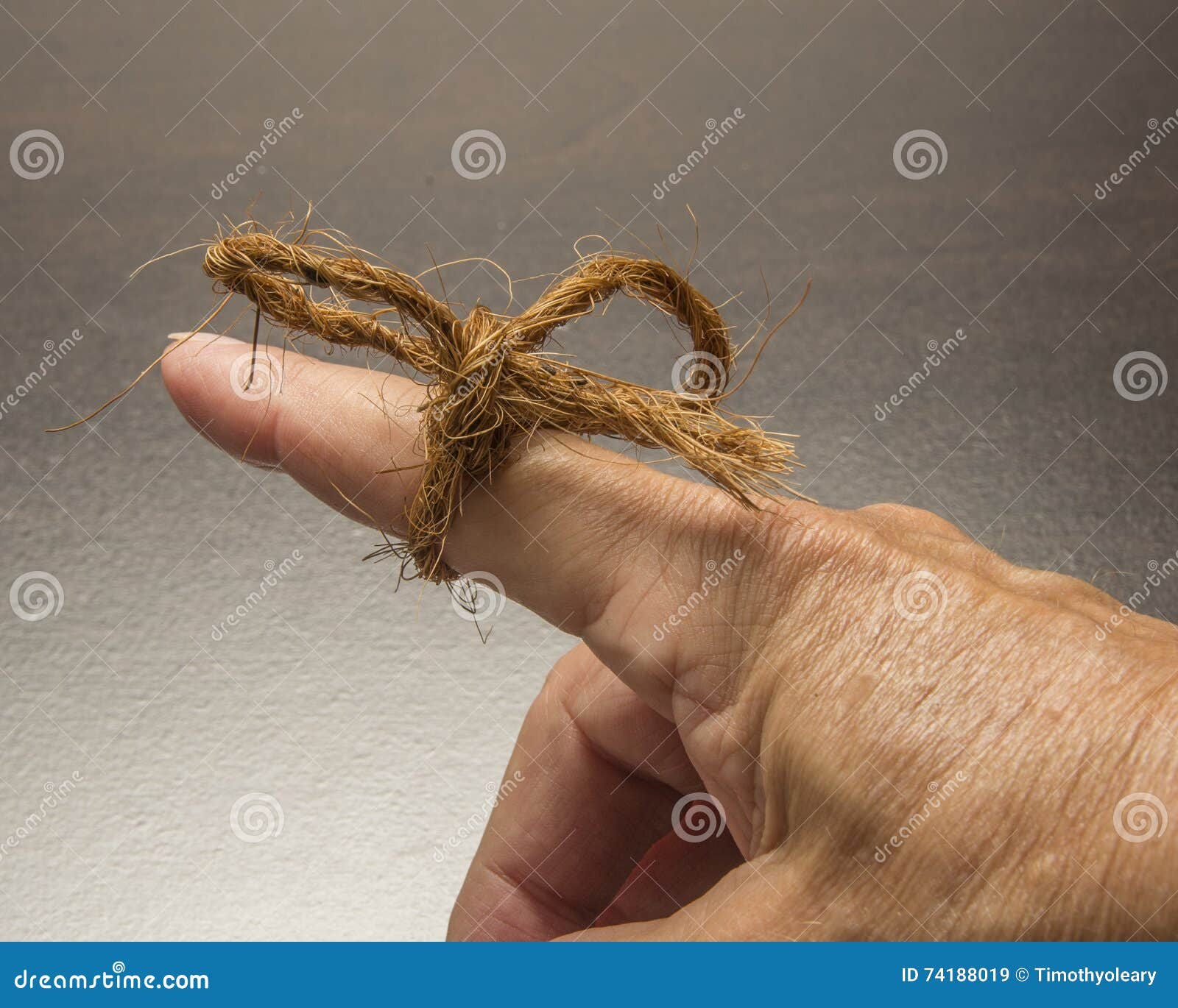 Simple Memory Technique stock image. Image of wrap, string - 74188019