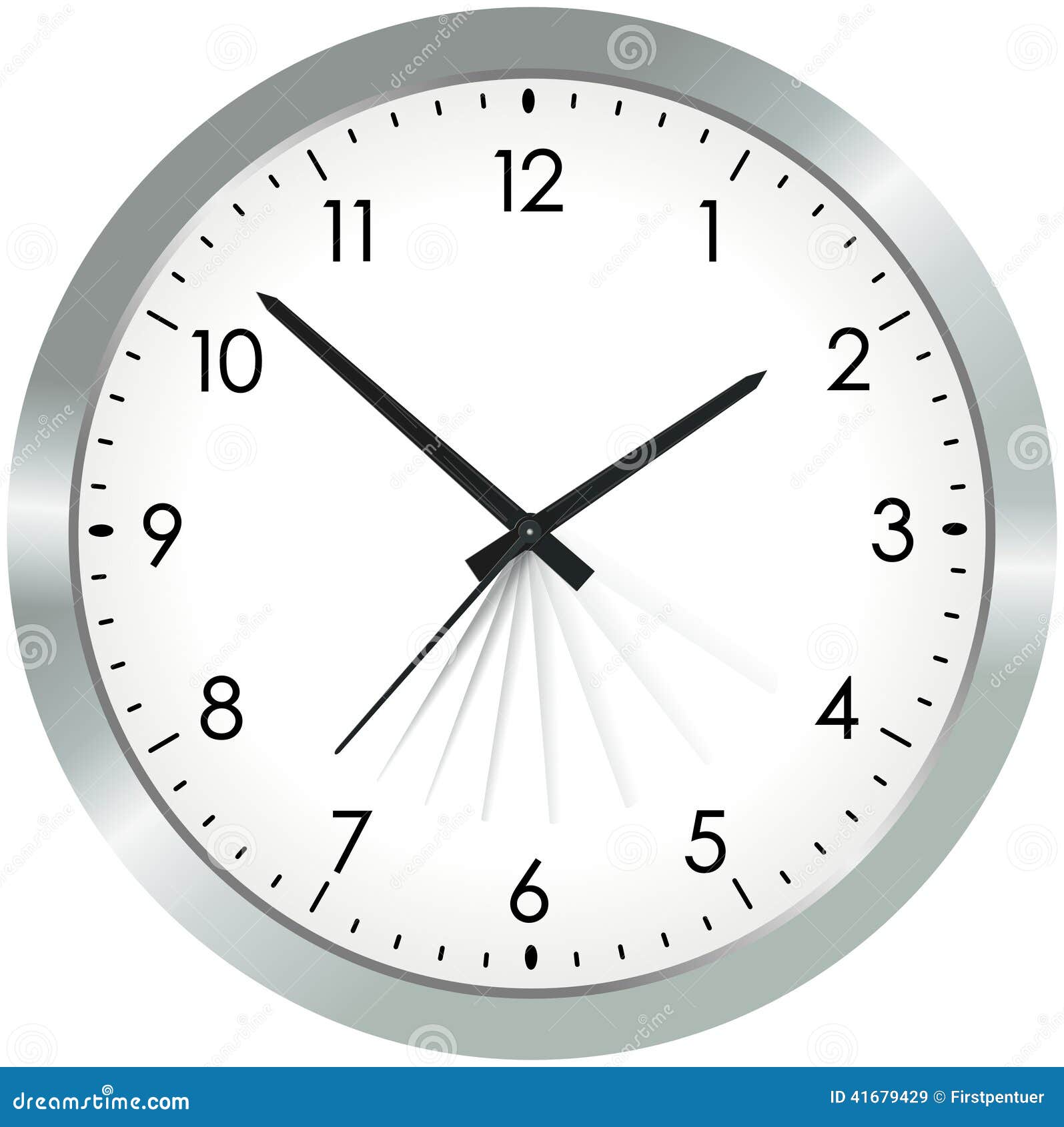 Analogue Clock Stock Image | CartoonDealer.com #583501