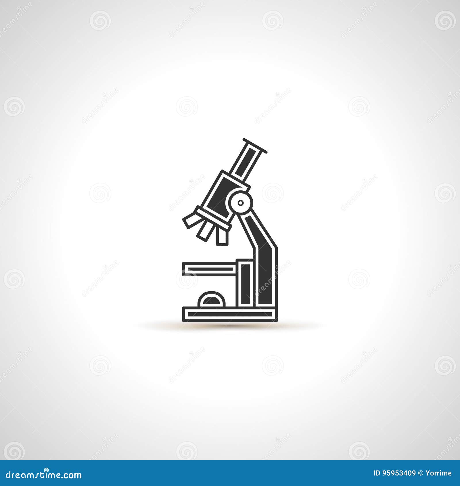 Microscope Icon Simple
