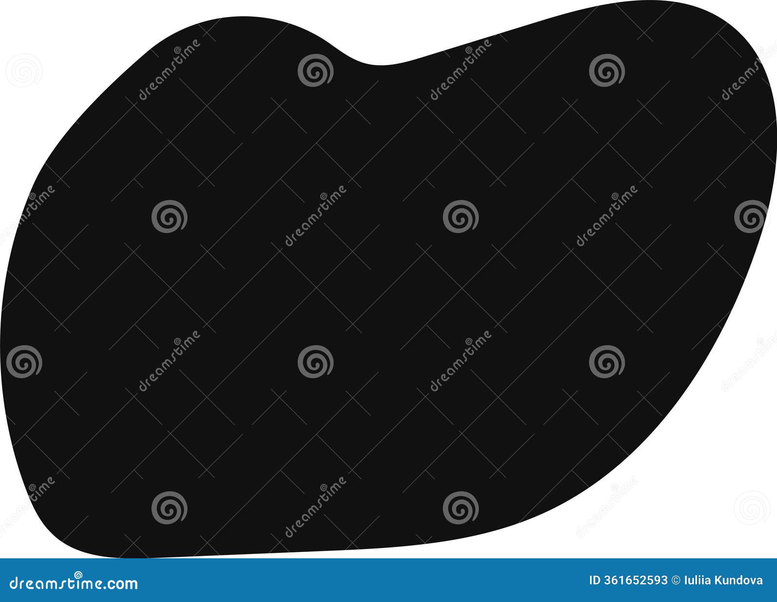 Organic Blob Shapes With Aesthetic Line In Earth Tone Color Vector ...