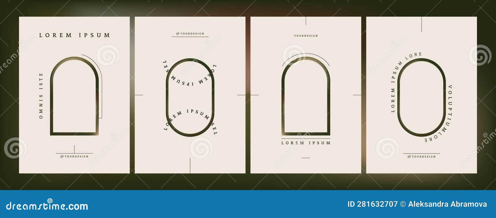 Simple minimal elements. stock vector. Illustration of cosmic - 281632707