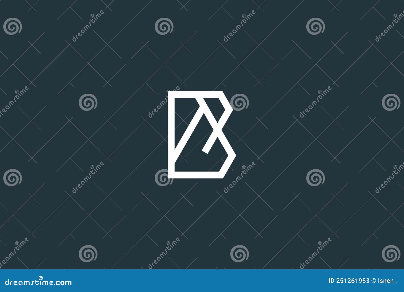 Simple and Minimal Initial Letter B Logo Design Vector Stock Vector ...