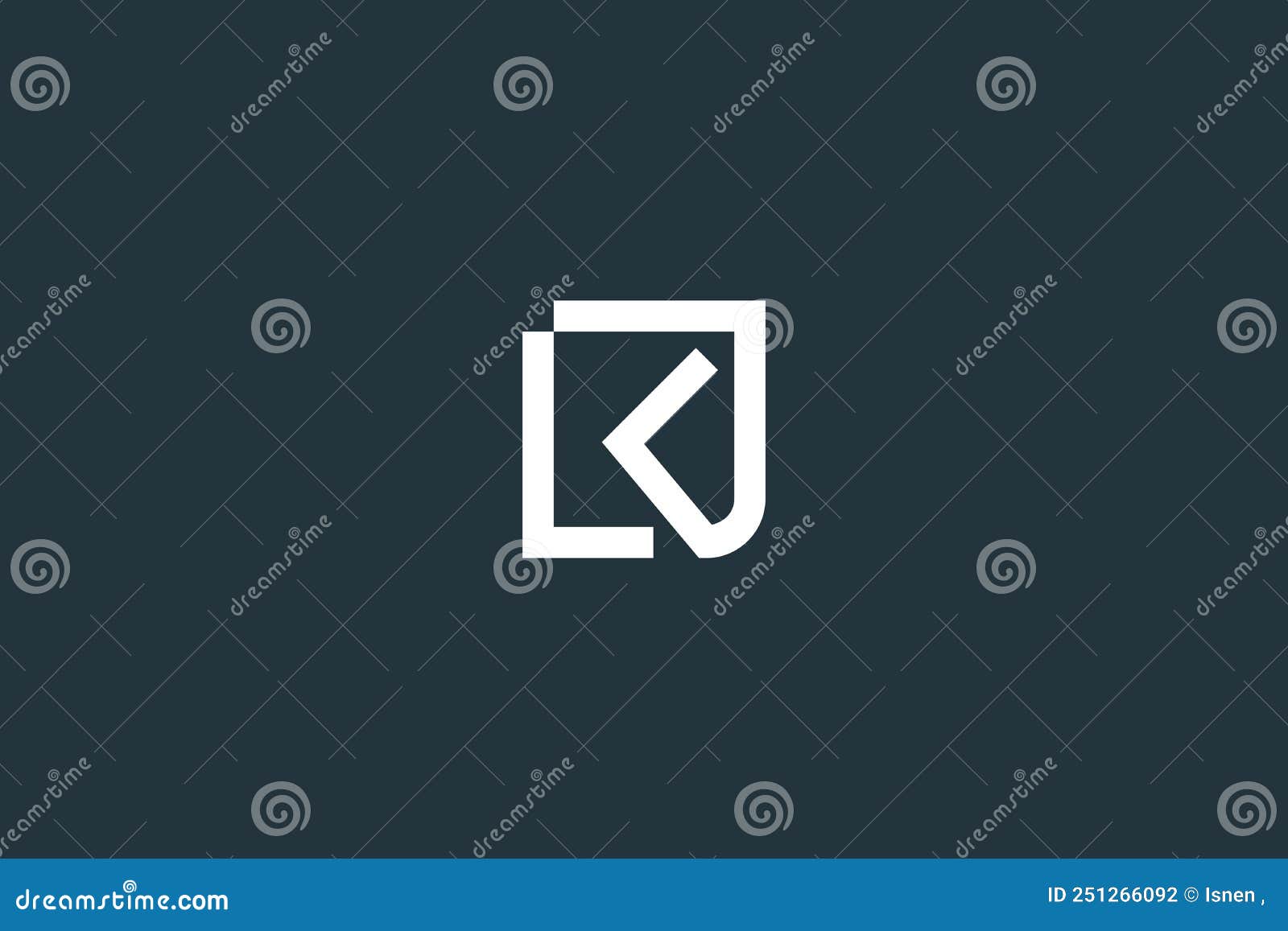 Simple and Minimal Initial Letter K Logo Design Vector Stock Vector ...