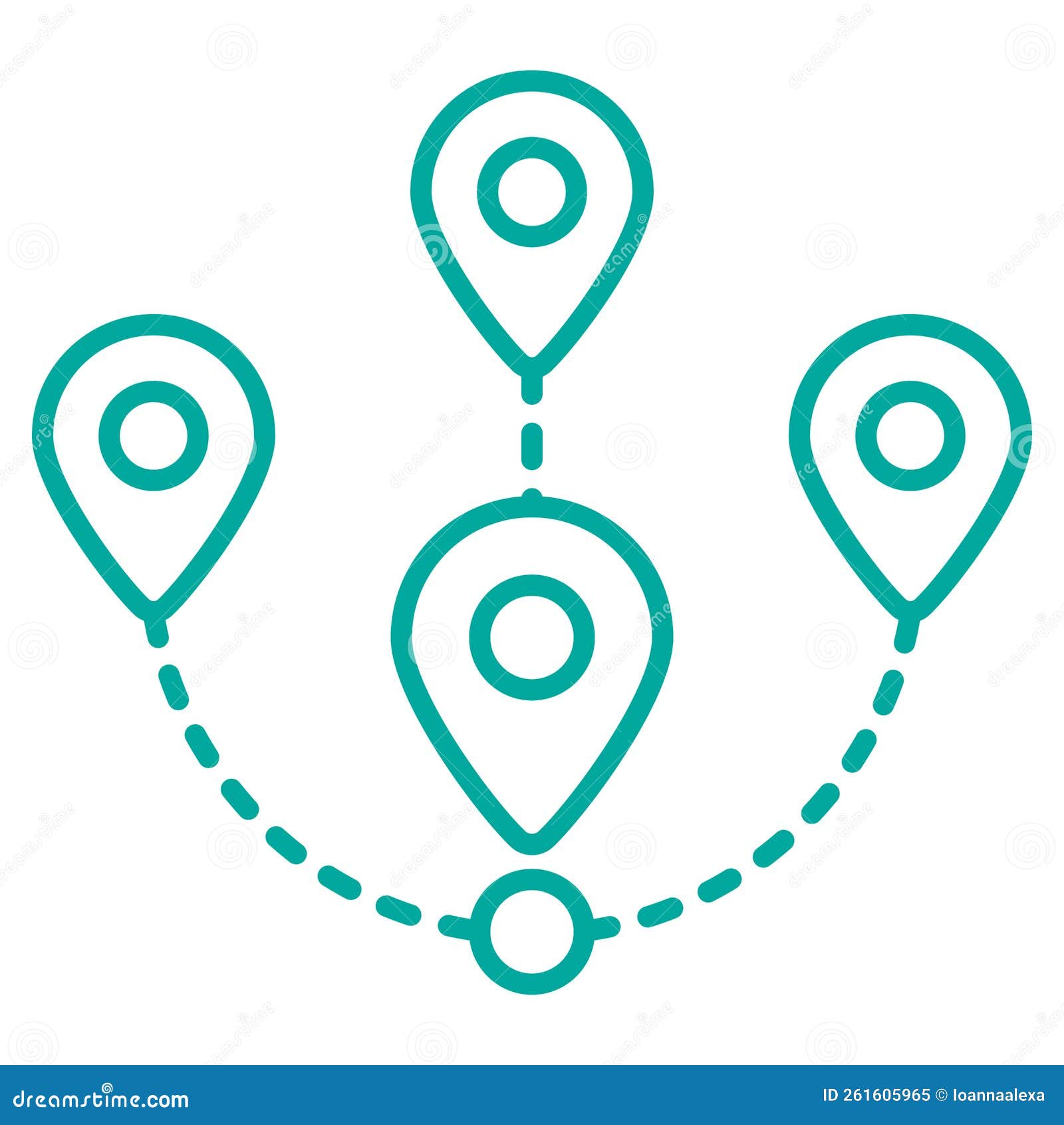 Simple Minimal Modern Line Multitasking or Multi Routing Icon Stock ...