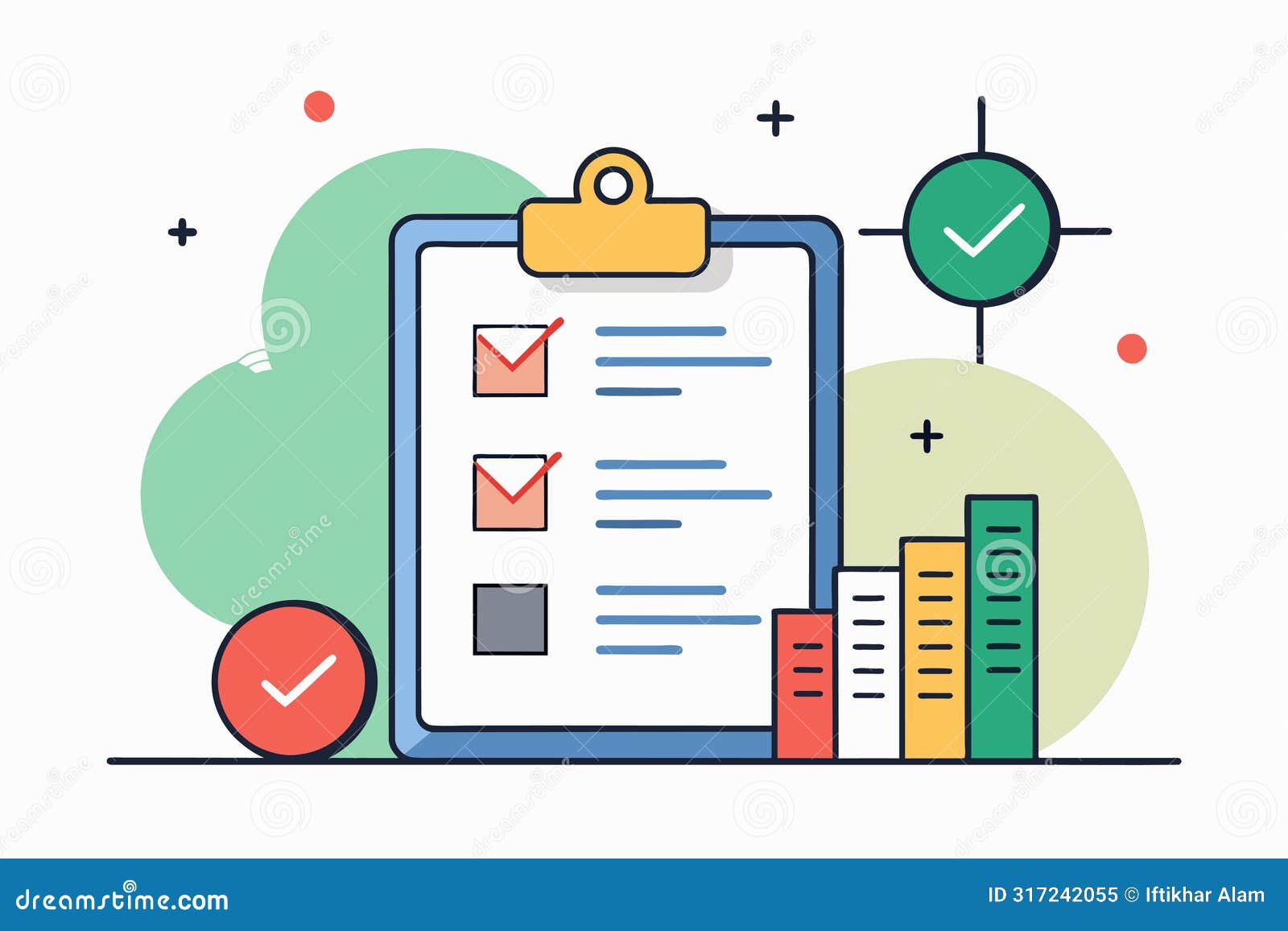 A Simple and Minimalist Checklist on a Clipboard for Tracking Work ...