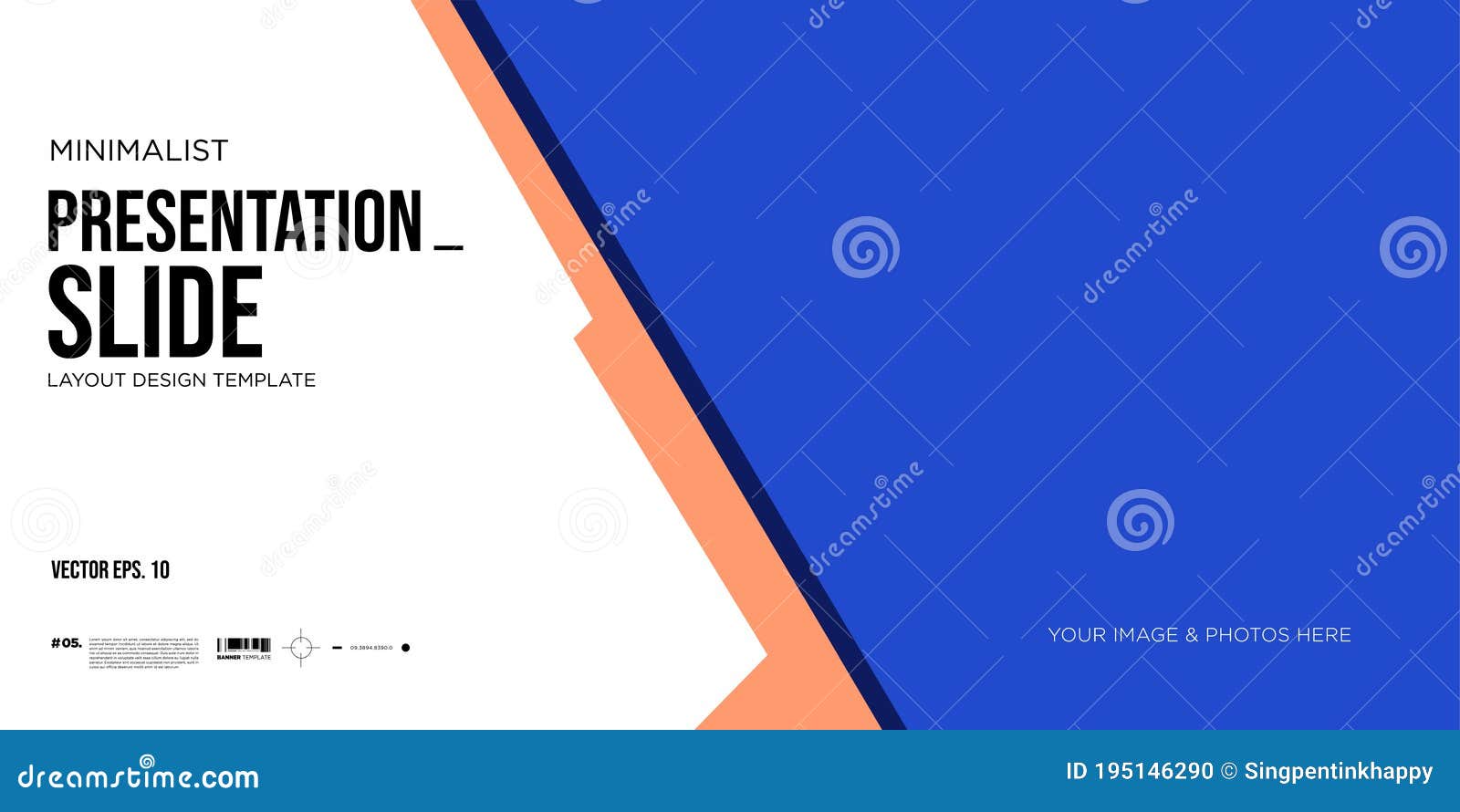 Simple and Minimalist Colorful Presentation Layout Design Template ...