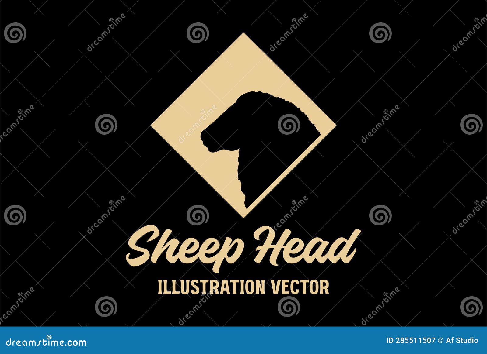 Minimalist Goat Logo: Low Poly Art For Apps Royalty-Free Stock Image ...