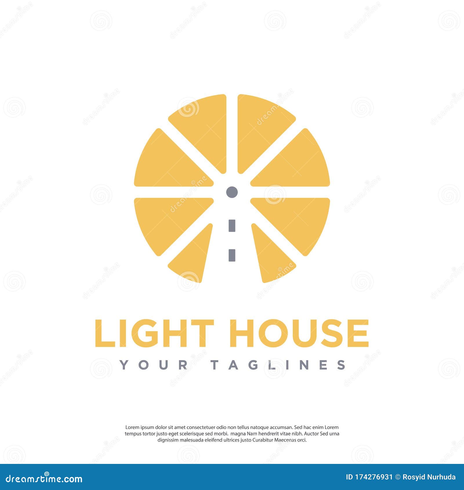 Lighthouse Set Of Vector Logos, Labels, Symbols Or Badges Design ...