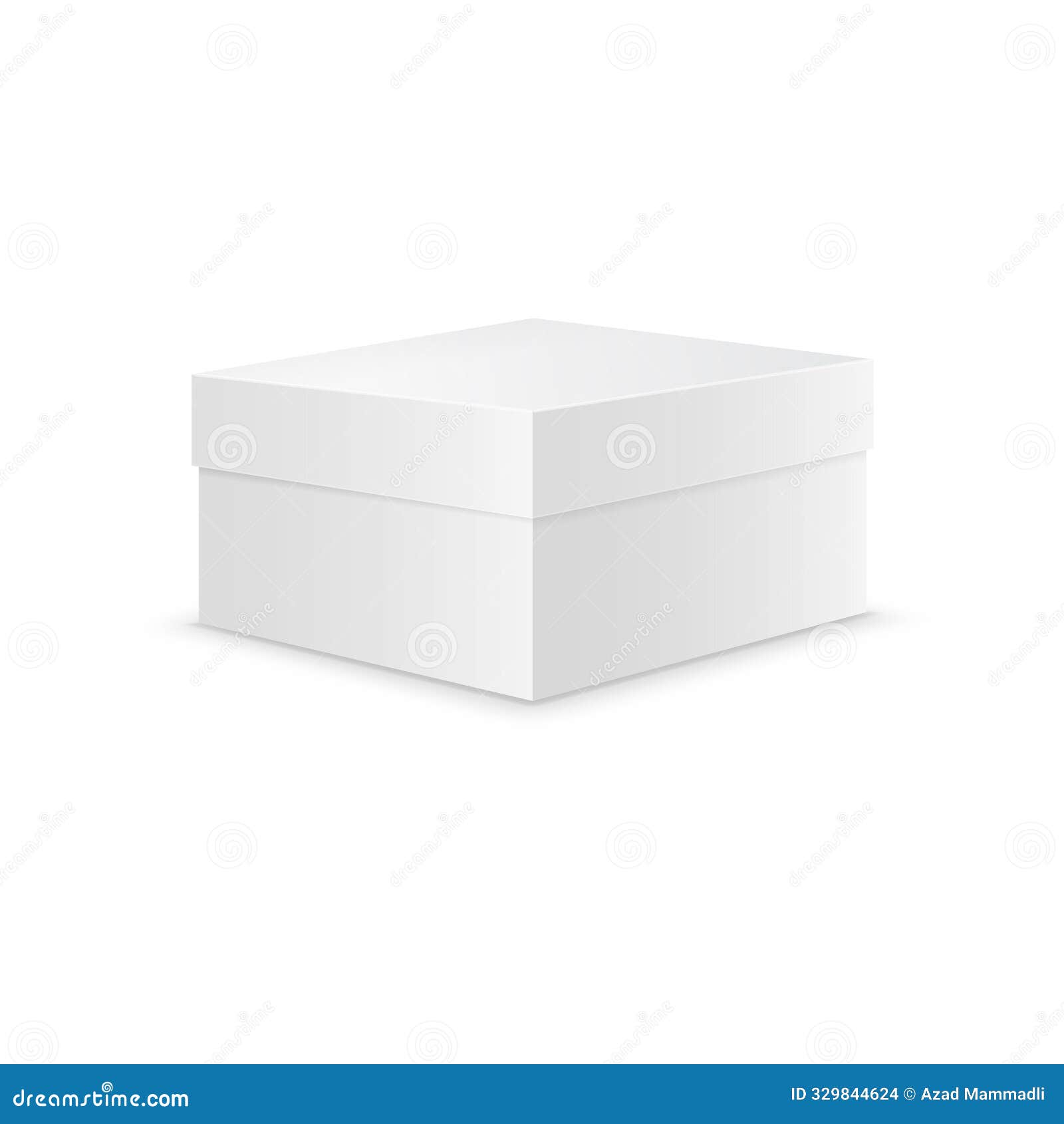 A Simple, Minimalistic Illustration of a White Rectangular Box with a ...