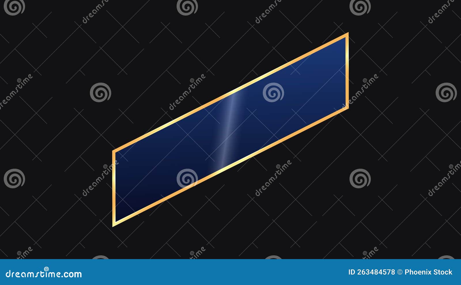 Simple Minimalistic Shiny Metallic Lower Third Animation Stock ...