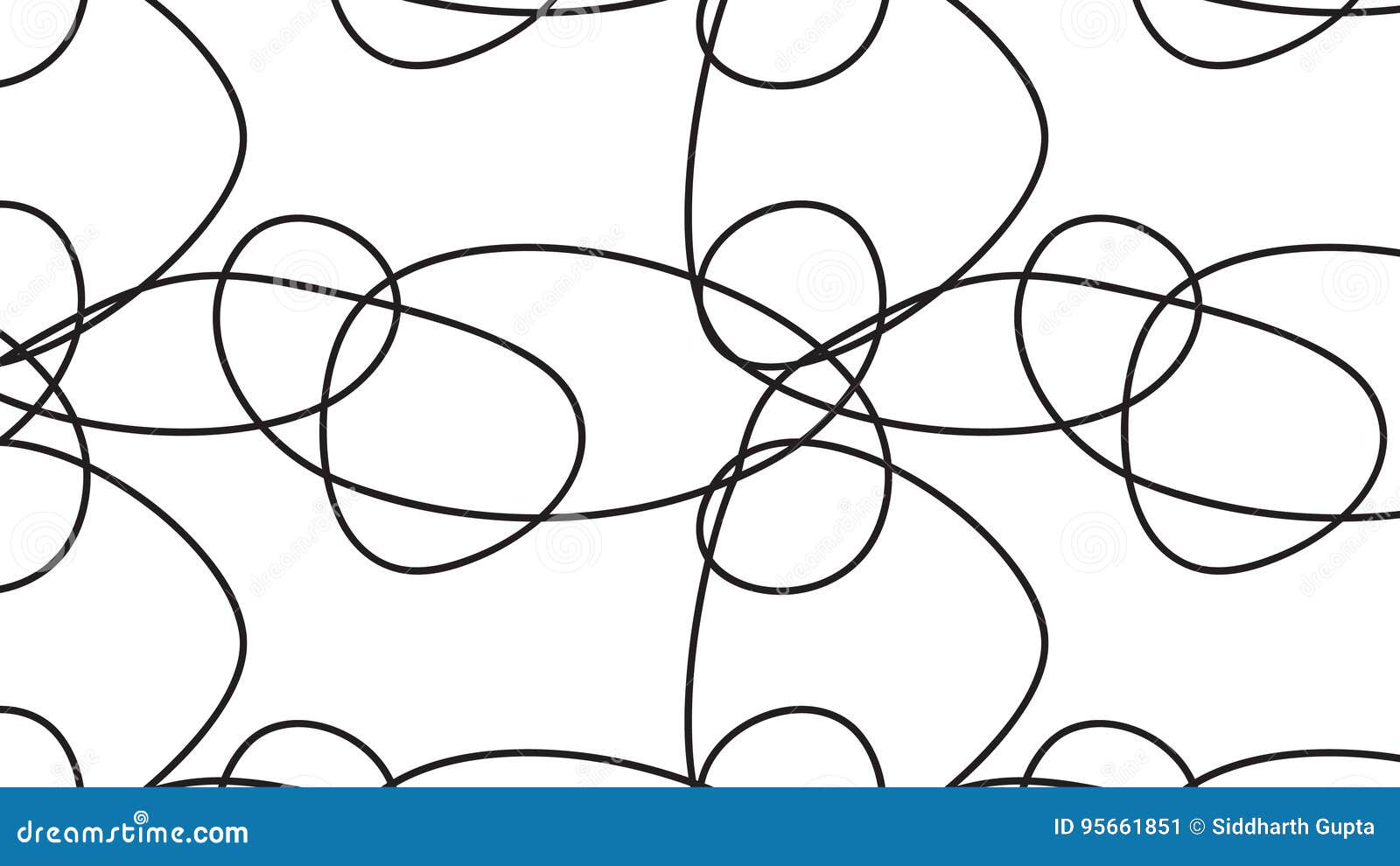 Simple Modern Abstract Black Pencil Scrible Pattern Stock Vector ...