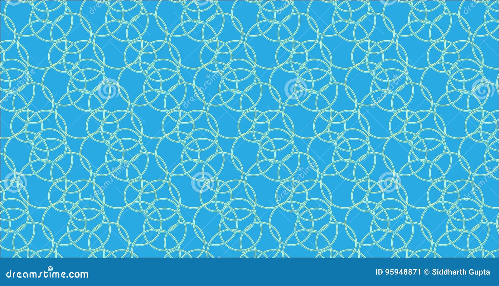 Simple Modern Abstract Blue Circle Mesh Pattern Stock Illustration ...