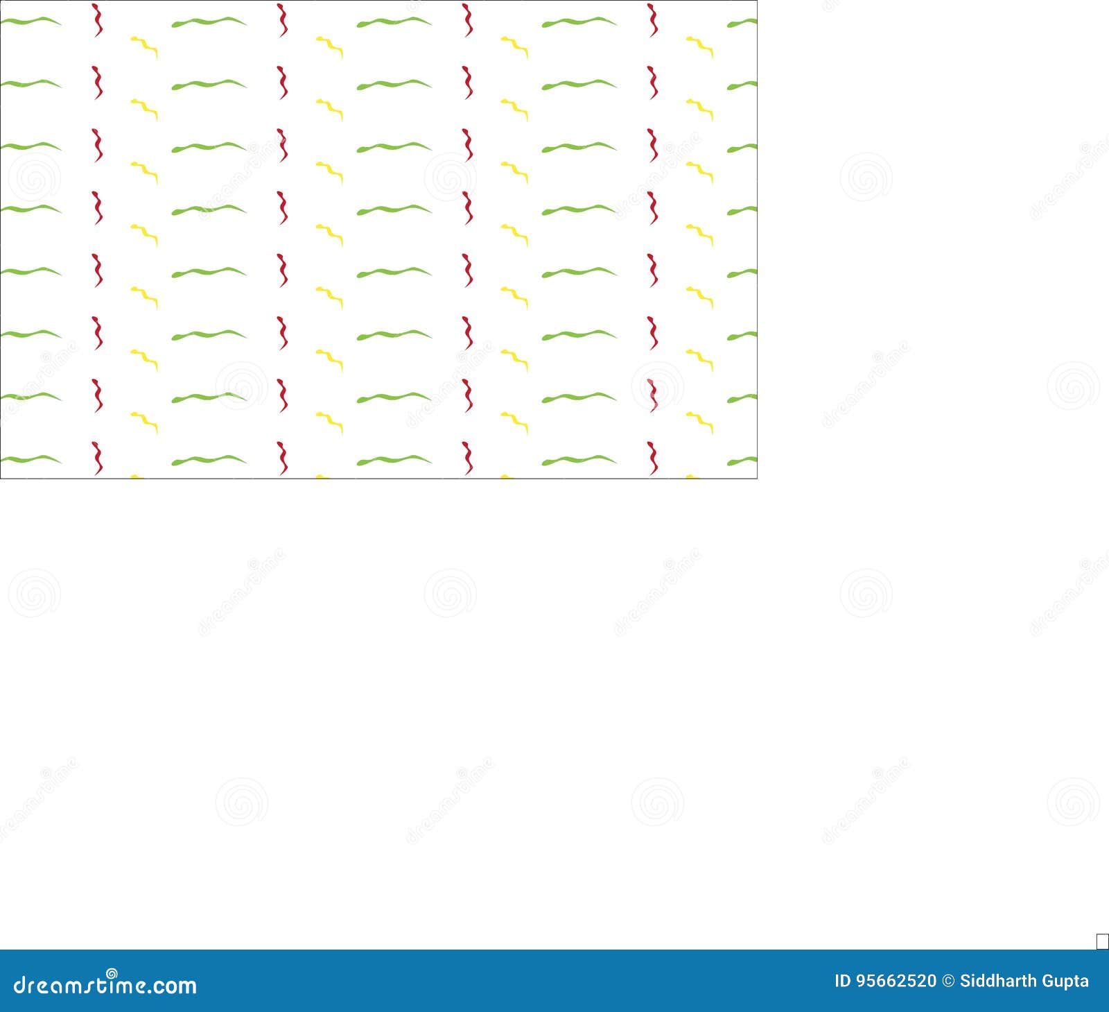 Simple Modern Abstract Green and Red Lines Pattern Stock Vector ...