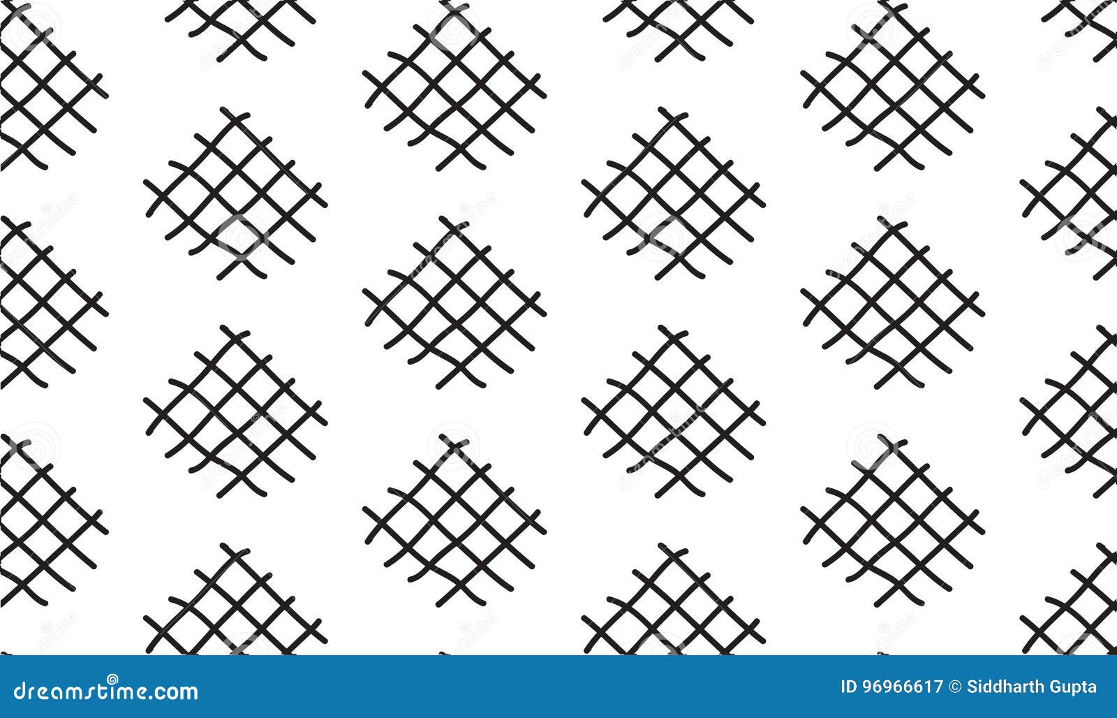 Simple Modern Abstract Monochrome Chekered Pattern Stock Vector ...
