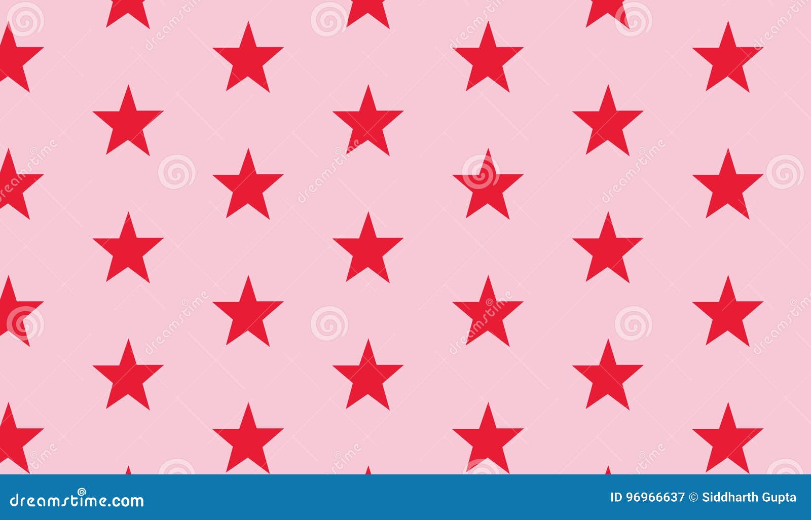 Simple Modern Abstract Pink Red Star Pattern Stock Vector ...