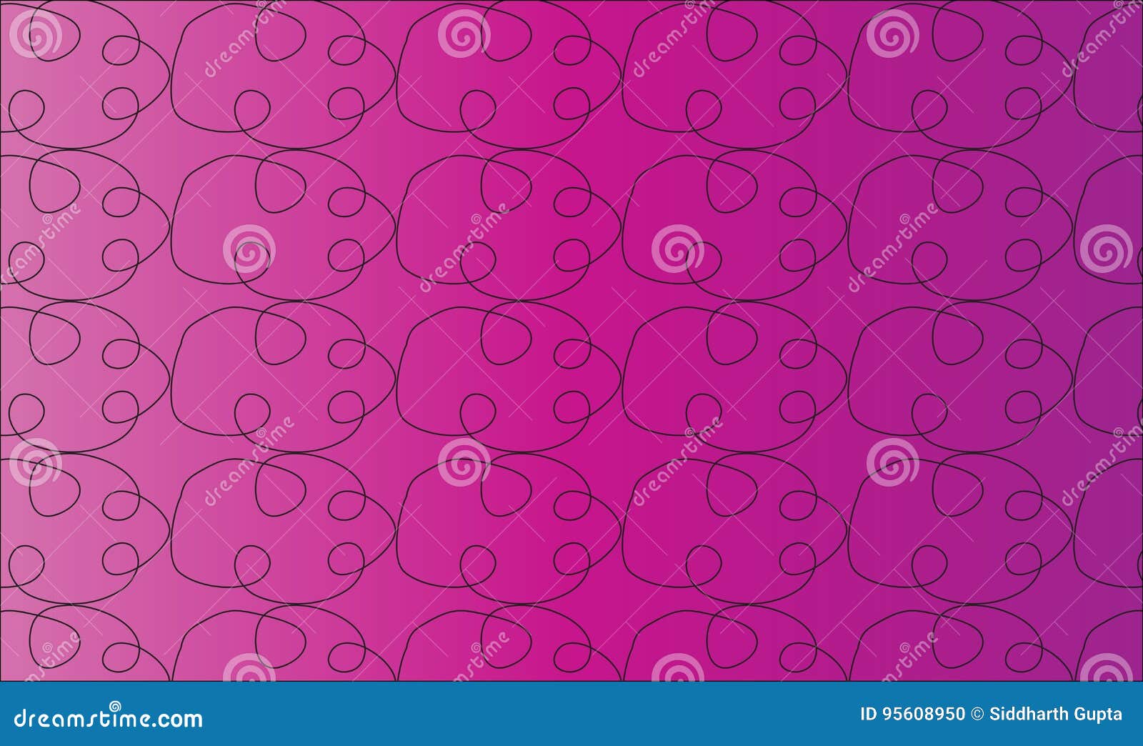 Simple Modern Abstract Purple Cloud Pattern Stock Vector - Illustration ...