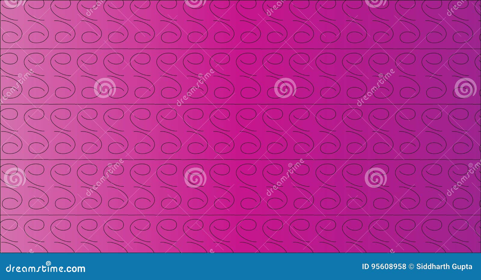 Simple Modern Abstract Purple Surly Lines Pattern Stock Vector ...