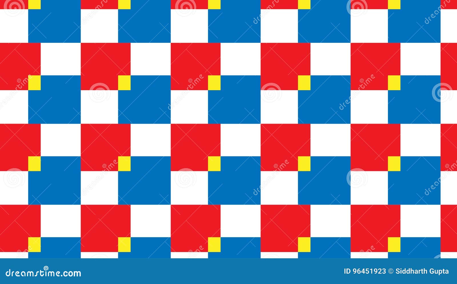 Simple Modern Abstract Red and Blue Checkered Pattern Stock ...