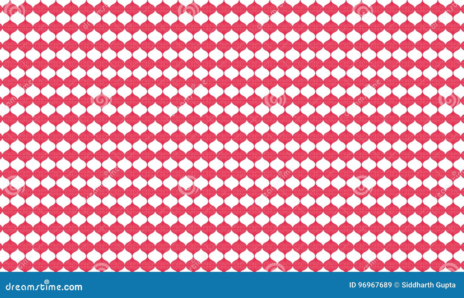 Simple Modern Abstract Red Circles Mesh Pattern Stock Illustration ...