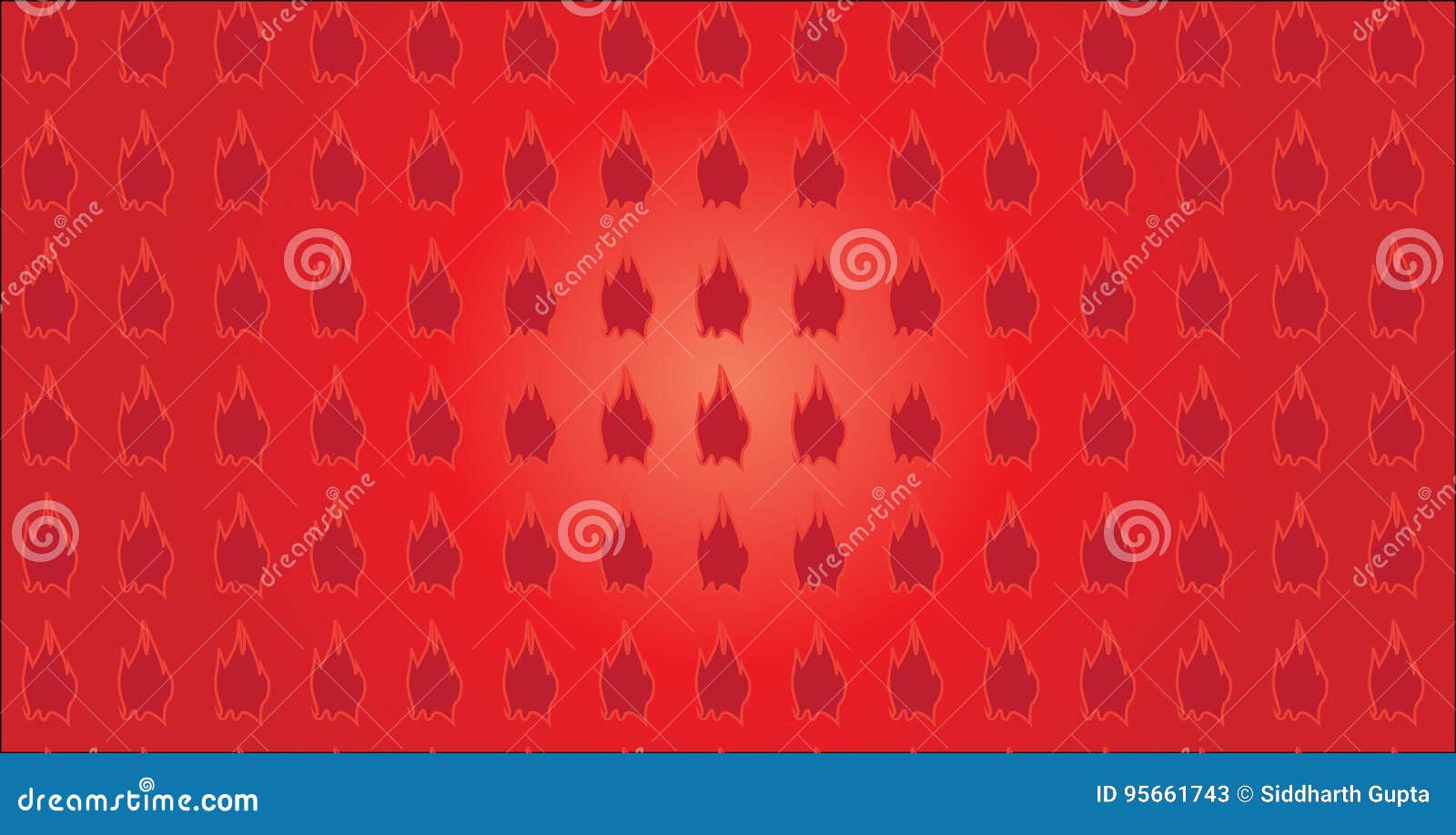 Simple Modern Abstract Red Shape Pattern Stock Illustration ...