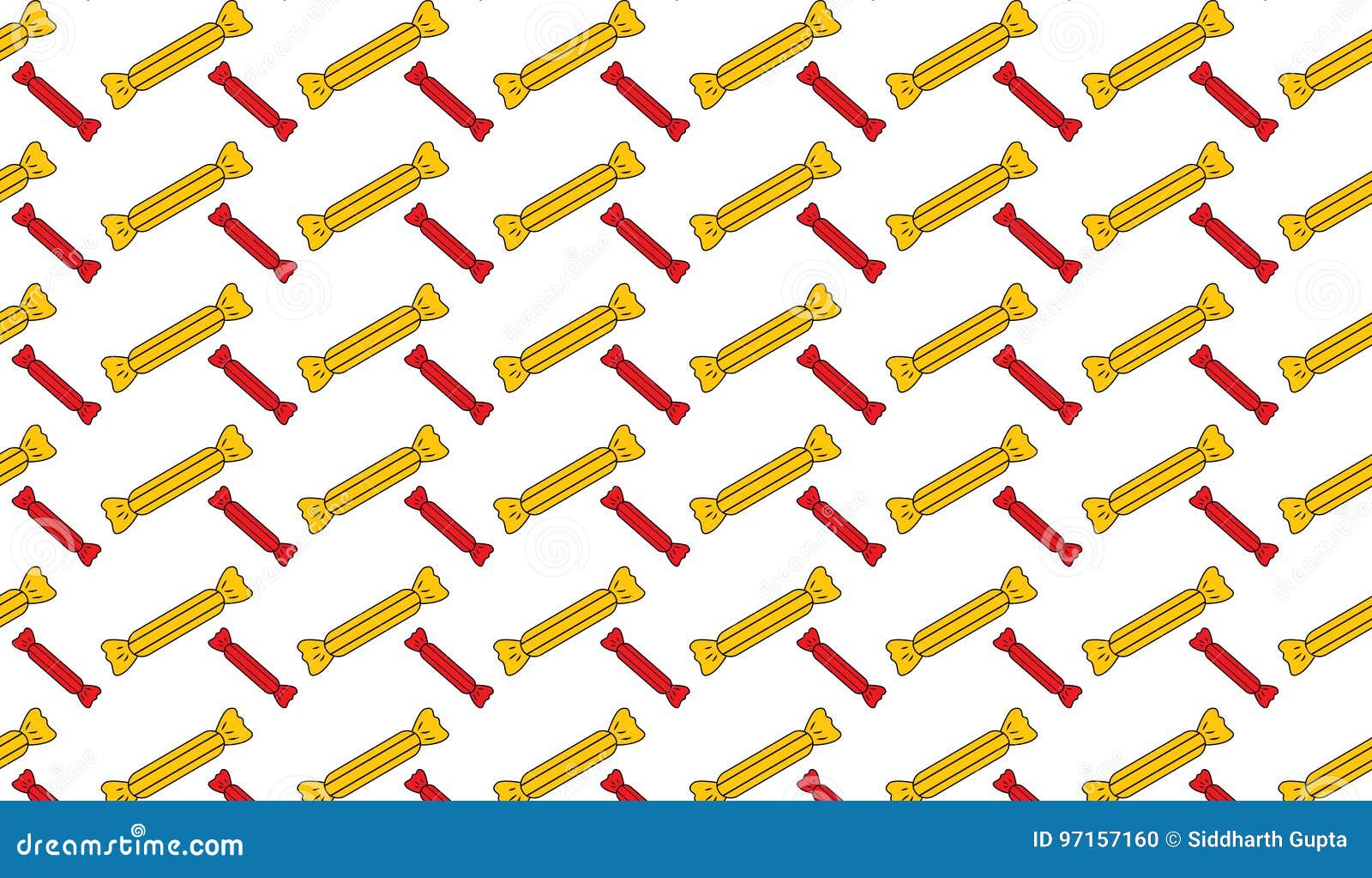 Simple Modern Abstract Red and Yellow Chocolate Bar Pattern Stock ...