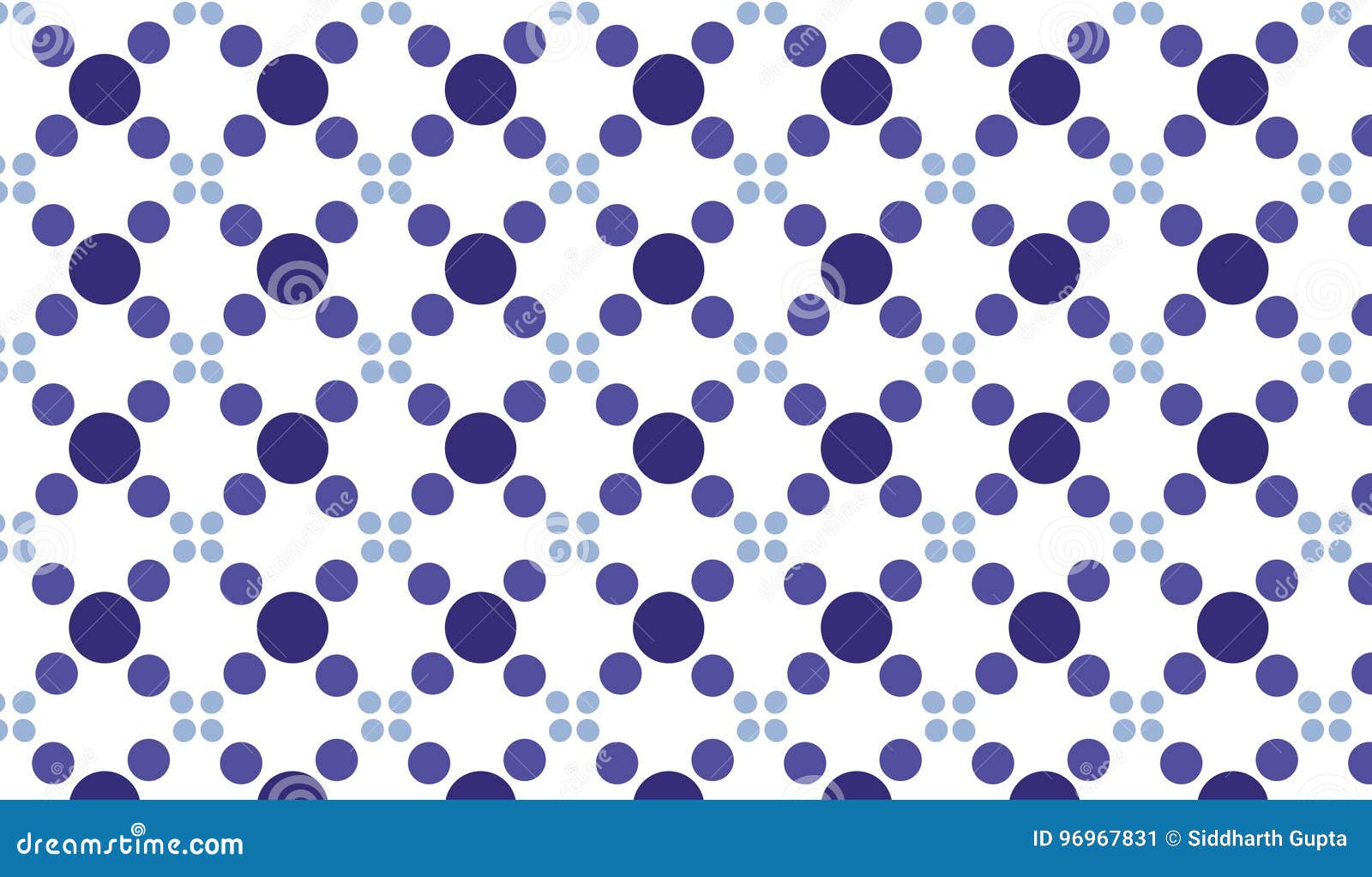 Simple Modern Abstract Violet Circles Tiles Pattern Stock Vector ...