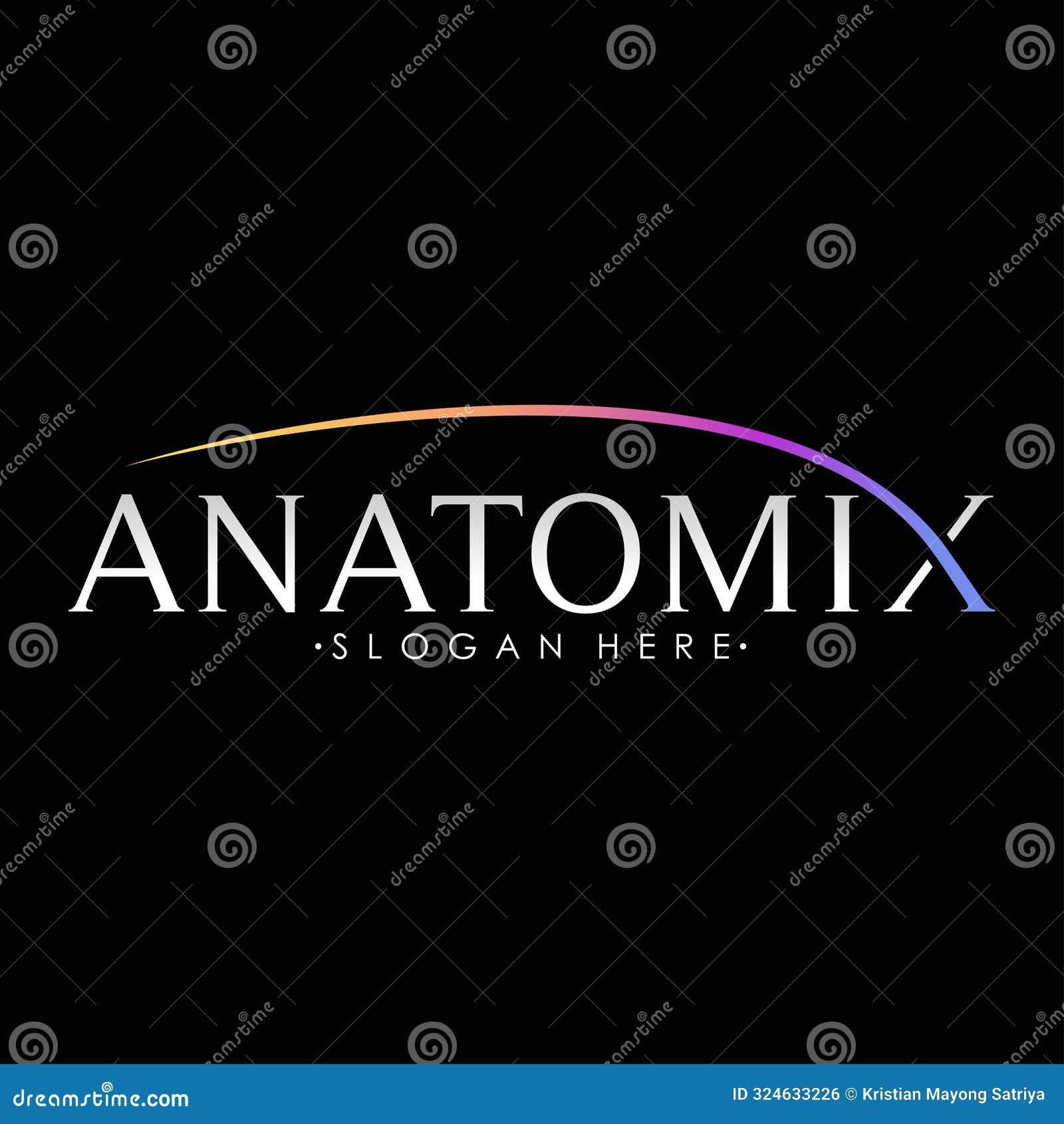 Simple Modern Anatomy Vector Logo Stock Illustration - Illustration of ...