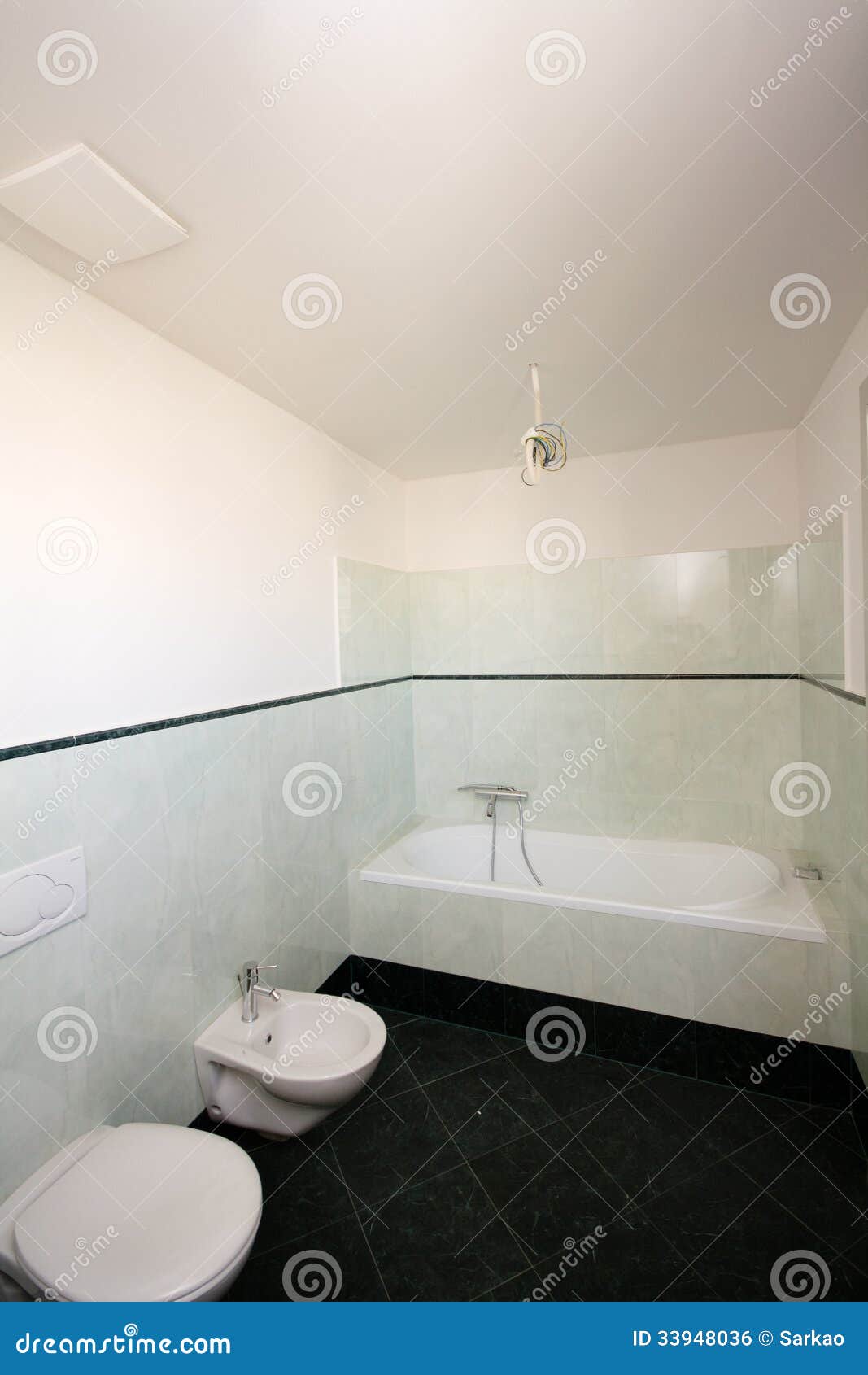 Simple modern bathroom stock photo. Image of interior - 33948036
