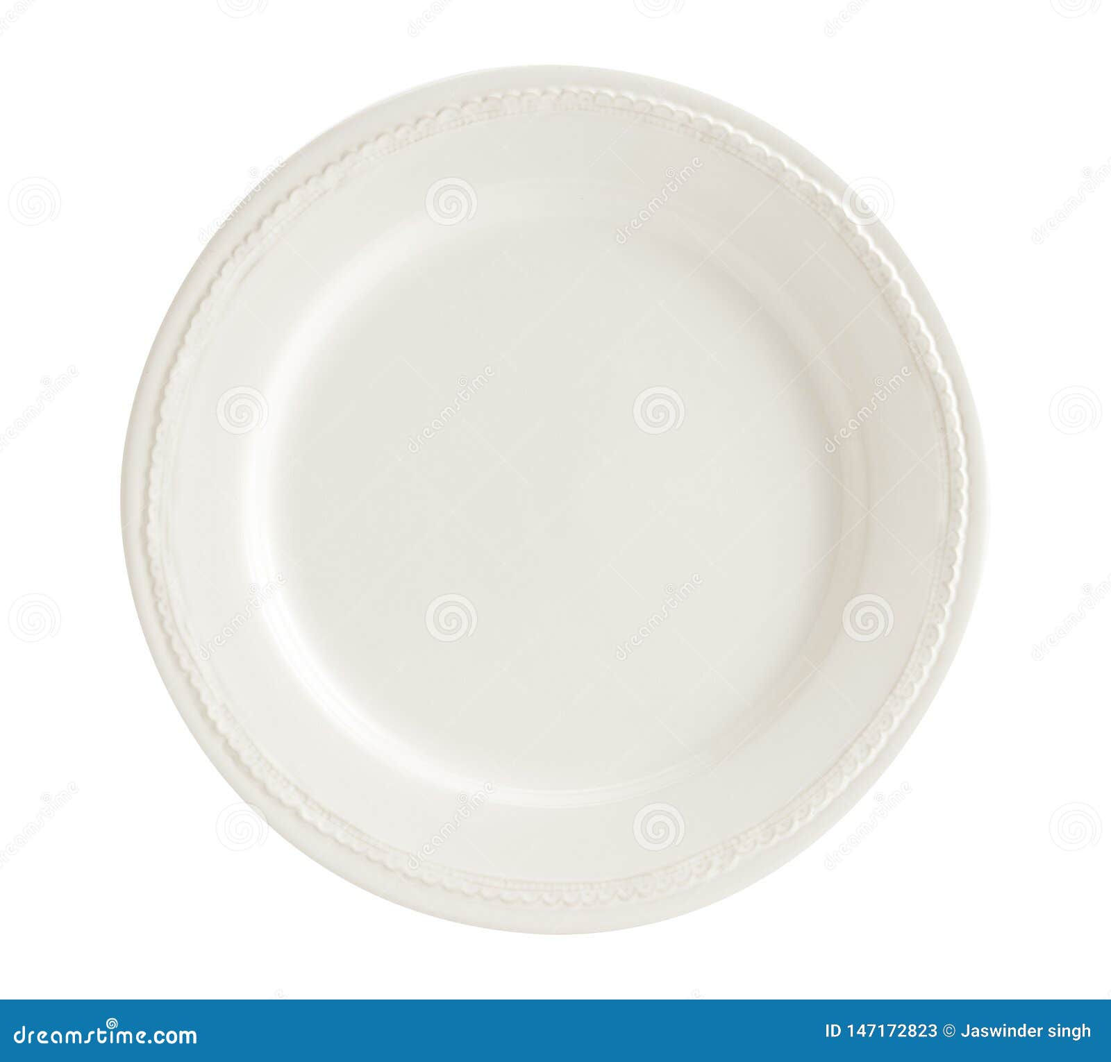 Simple Modern Color Plate - Simple Sketch Dinnerware Collection - White ...