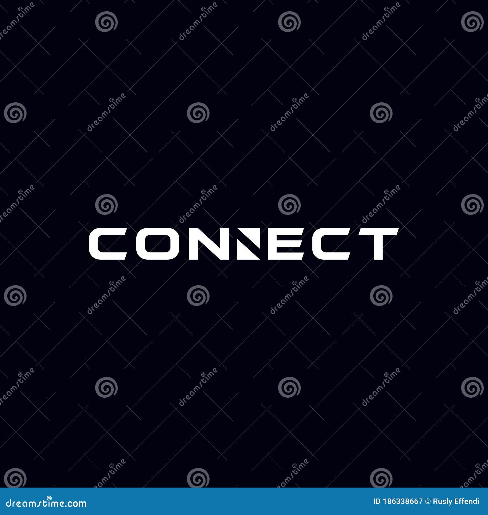 Simple and Modern Connection Logos #121 Stock Vector - Illustration of ...