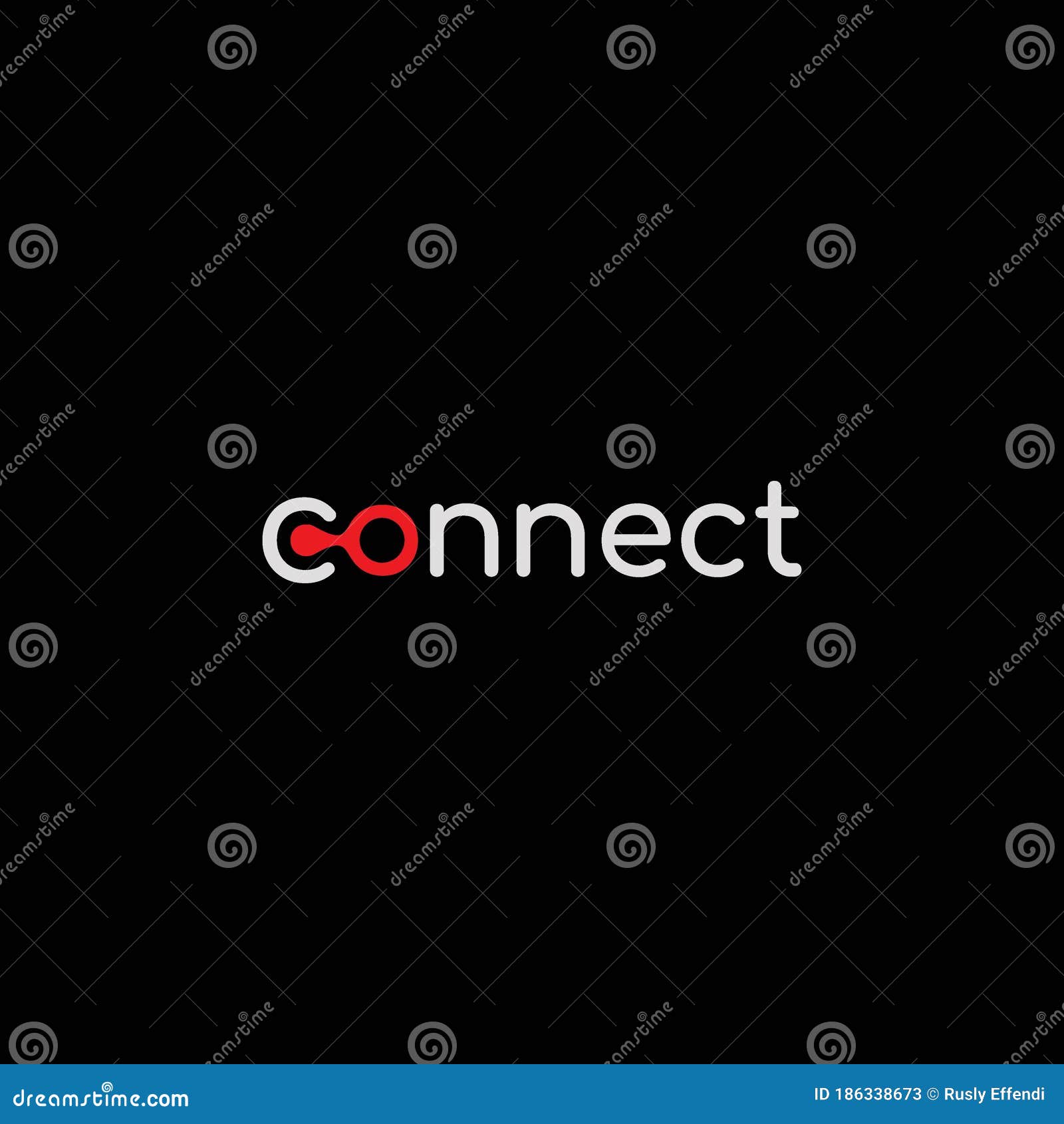 Simple and Modern Connection Logos Stock Vector - Illustration of ...