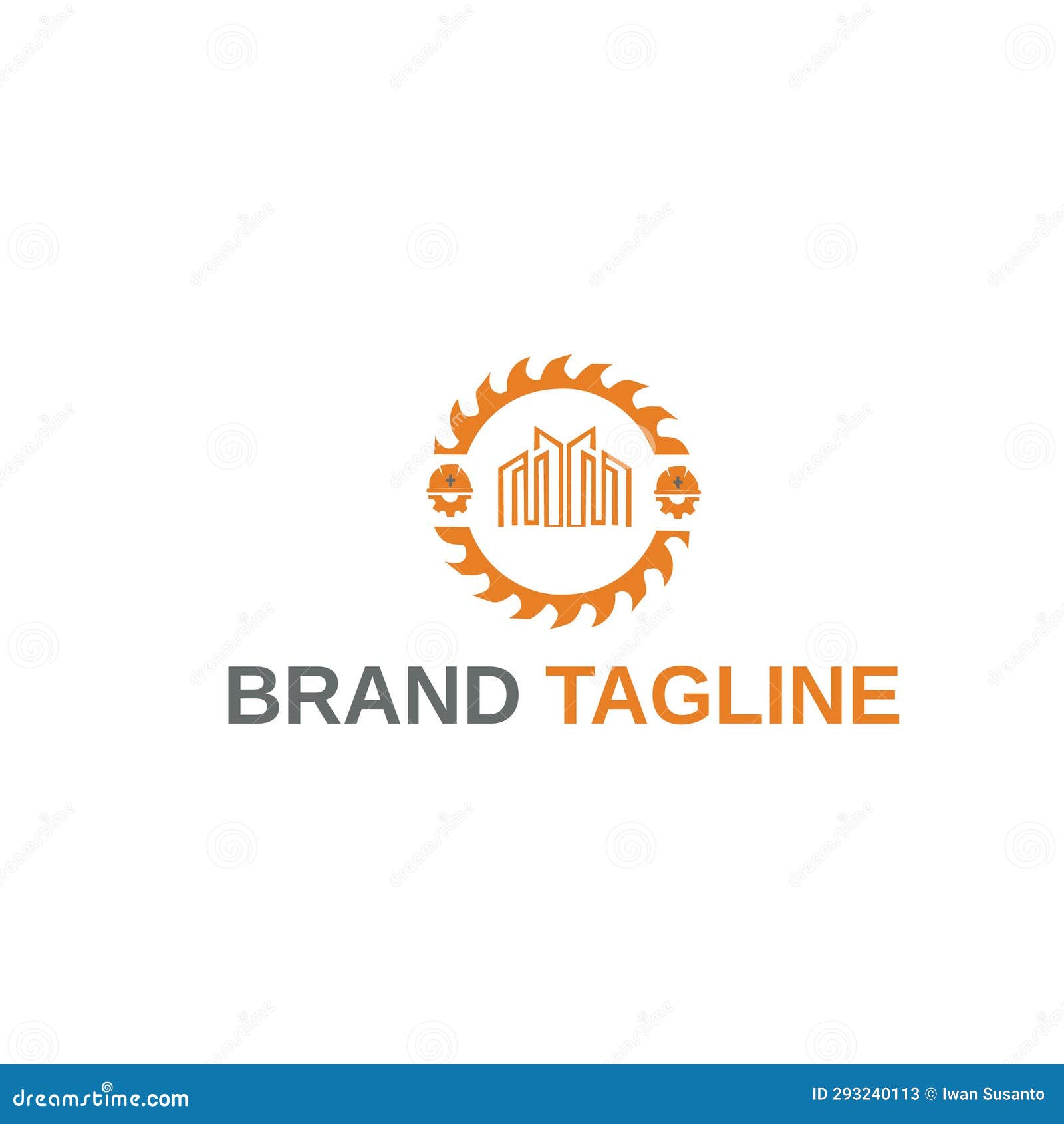 Simple and Modern Construction and Building Logos Stock Illustration ...