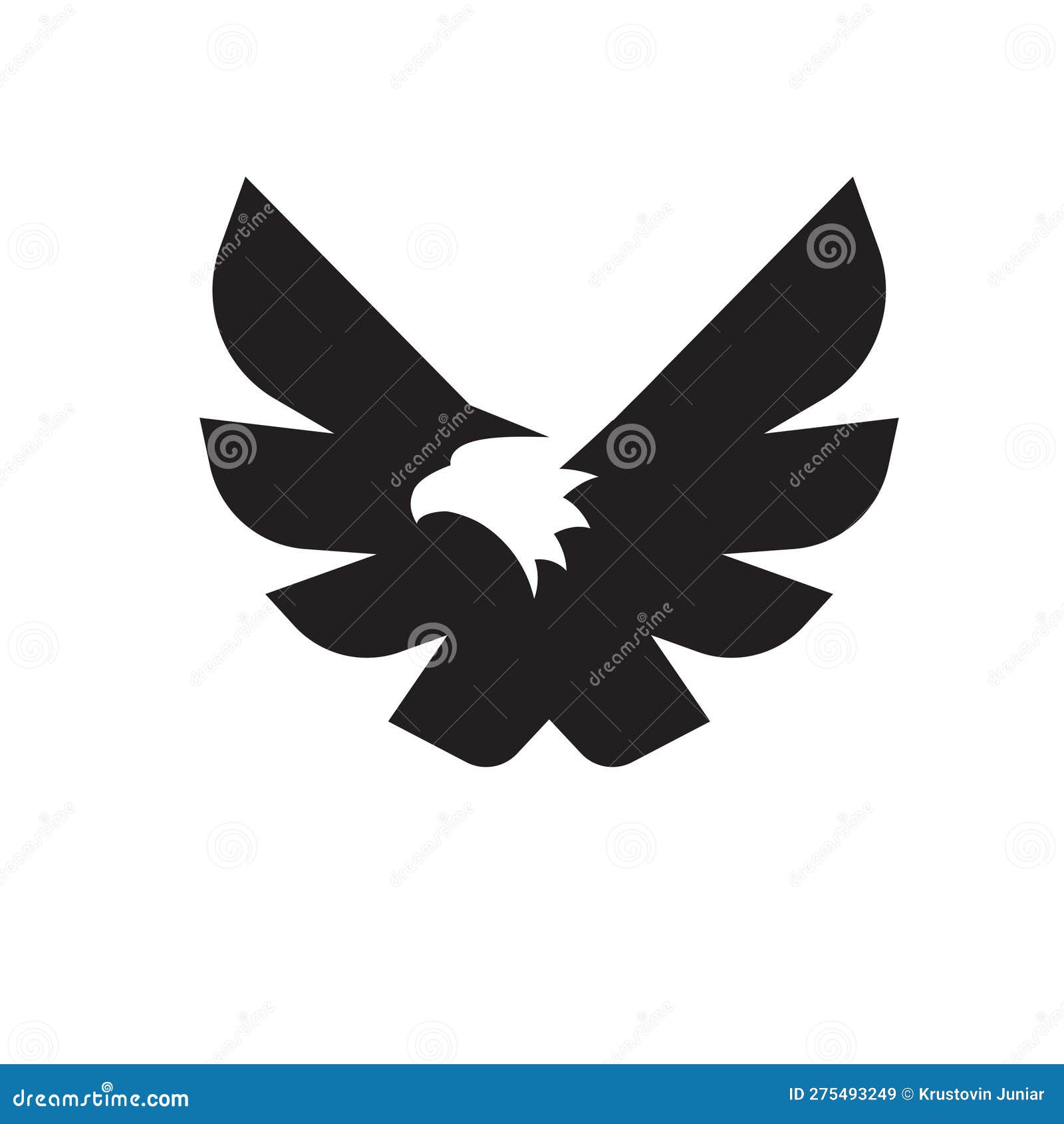 Modern Eagle Head Vector Symbol Design Icon Royalty-Free Illustration ...