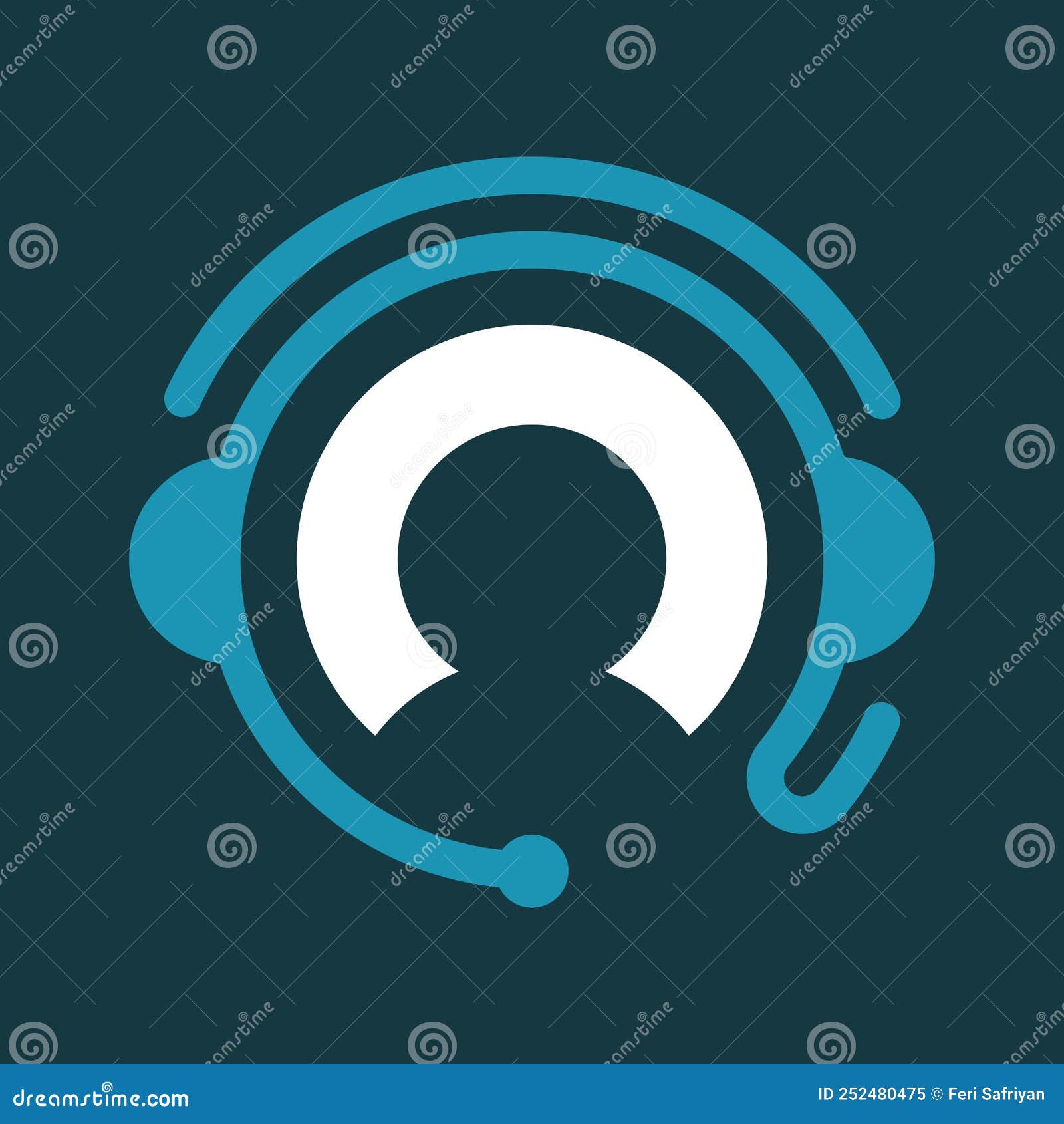 Operator Vector Logo Icon Design Stock Vector - Illustration of female ...