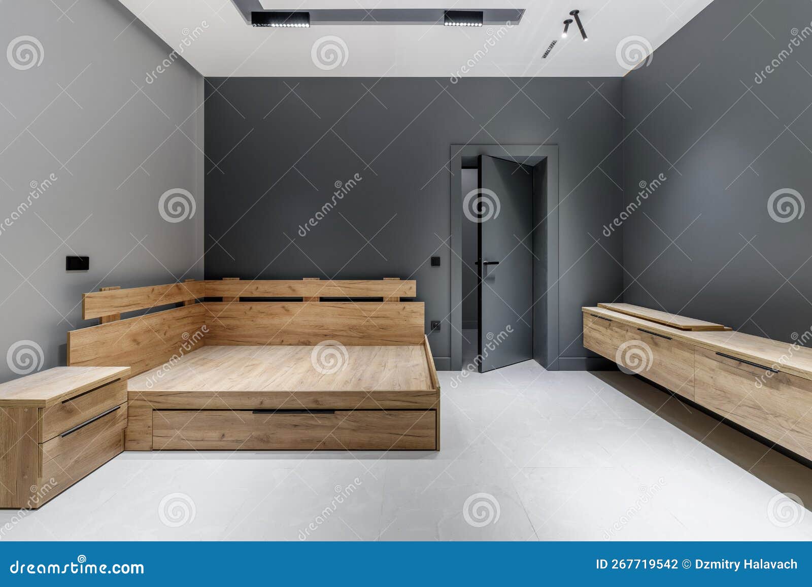 Simple Modern House Interior Bedroom