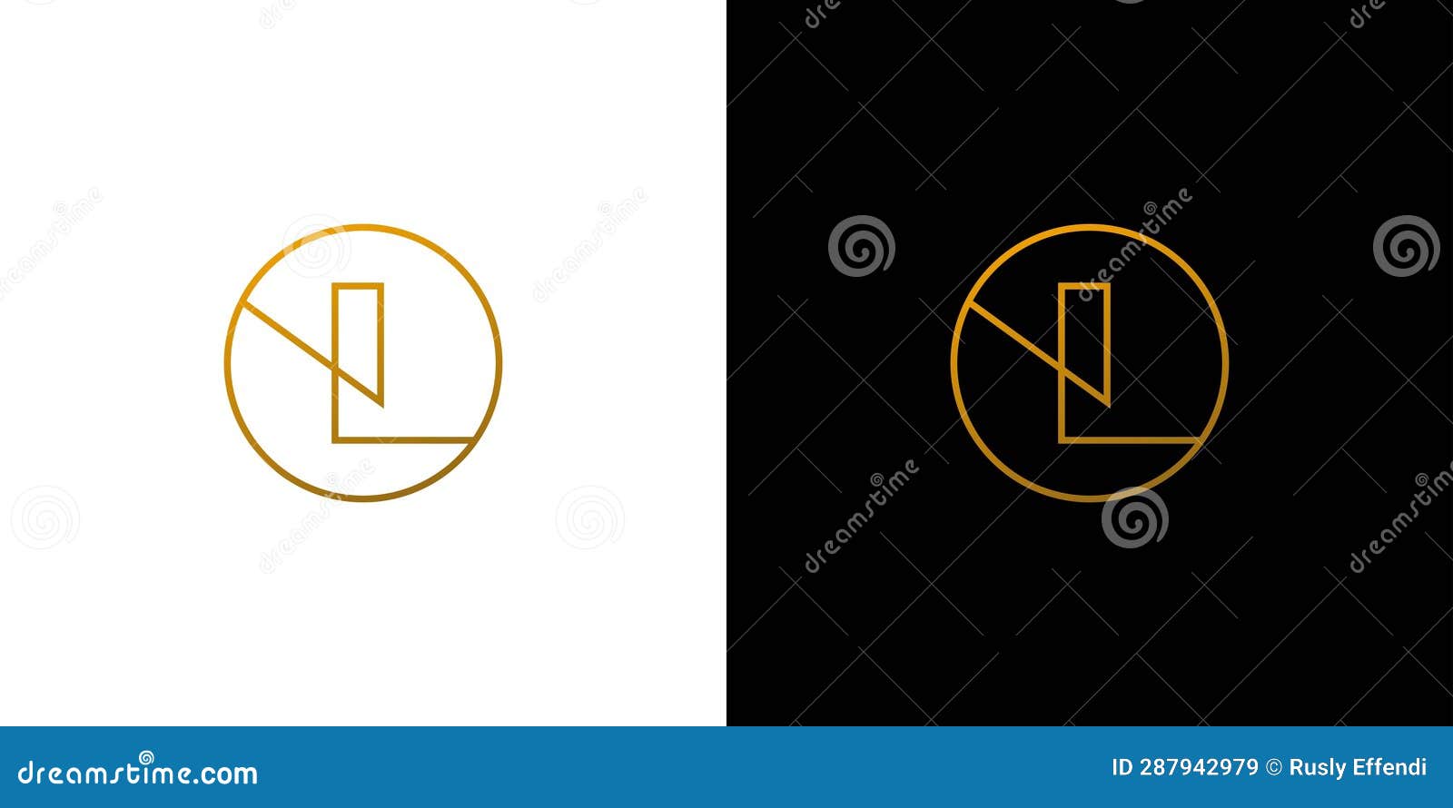 Luxury and Modern L Logo Design Stock Vector - Illustration of symbol ...
