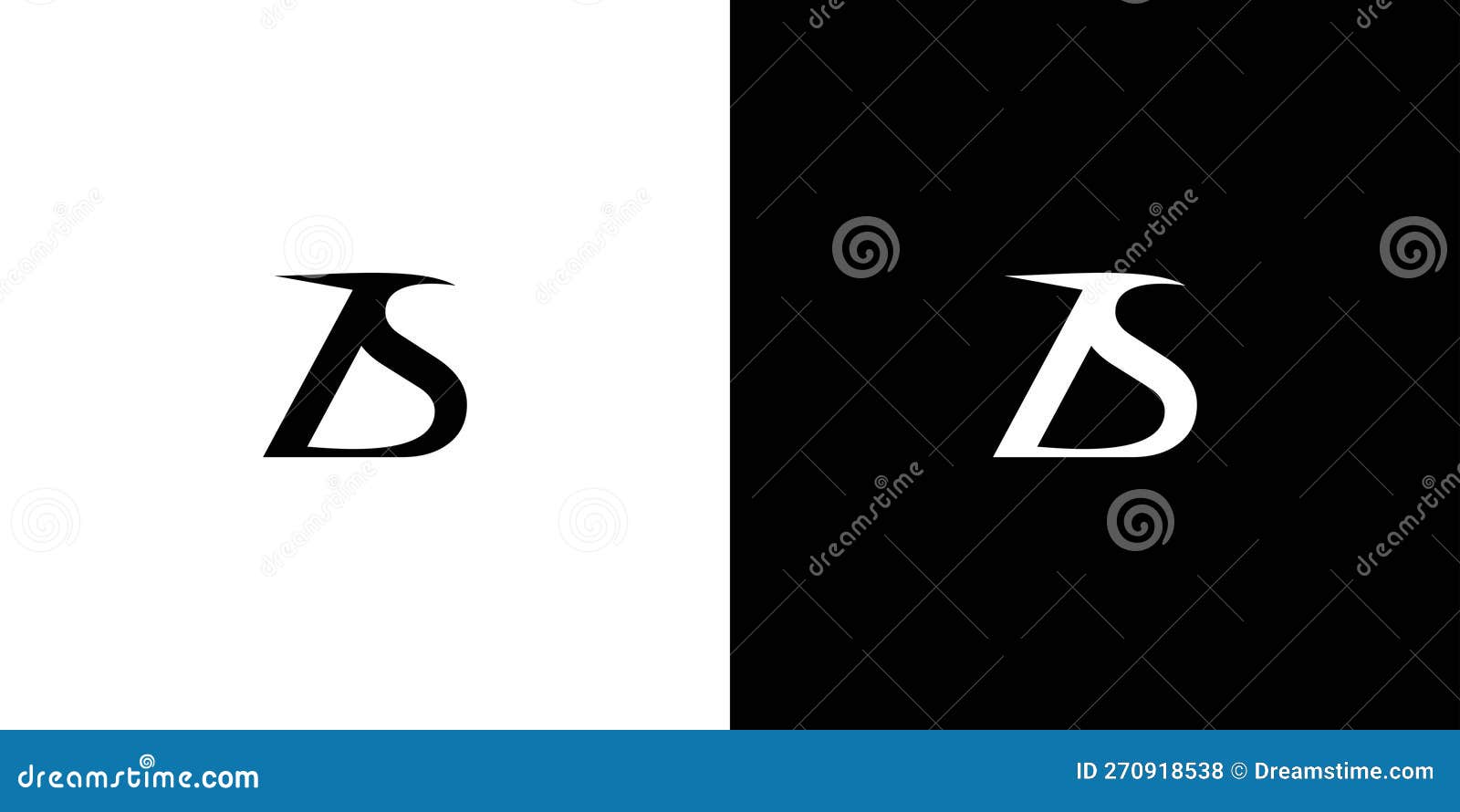 Simple and Modern Letter ZS Initials Logo Design Stock Vector ...