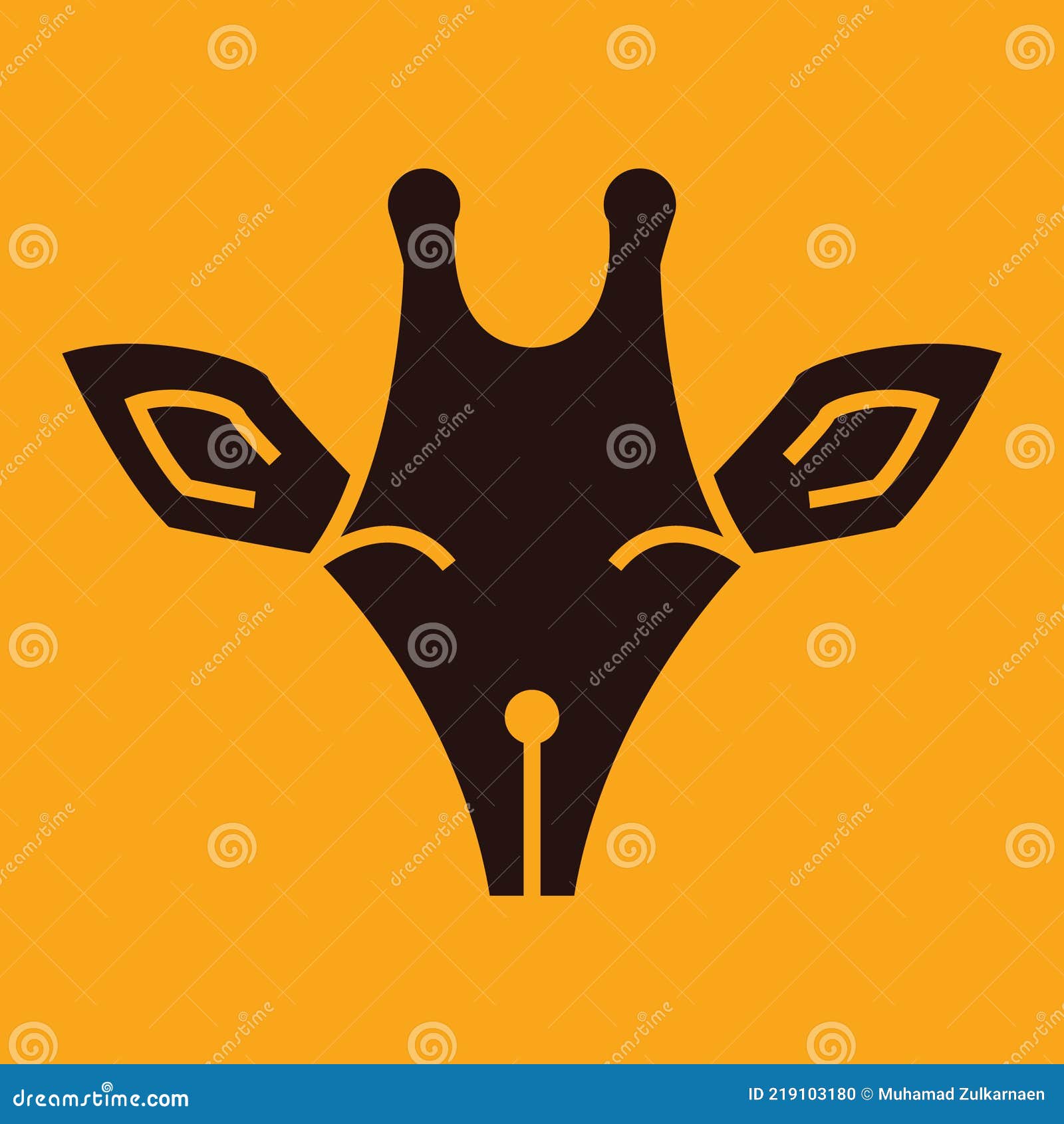 Giraffetool logo design stock vector. Illustration of poster - 219103180