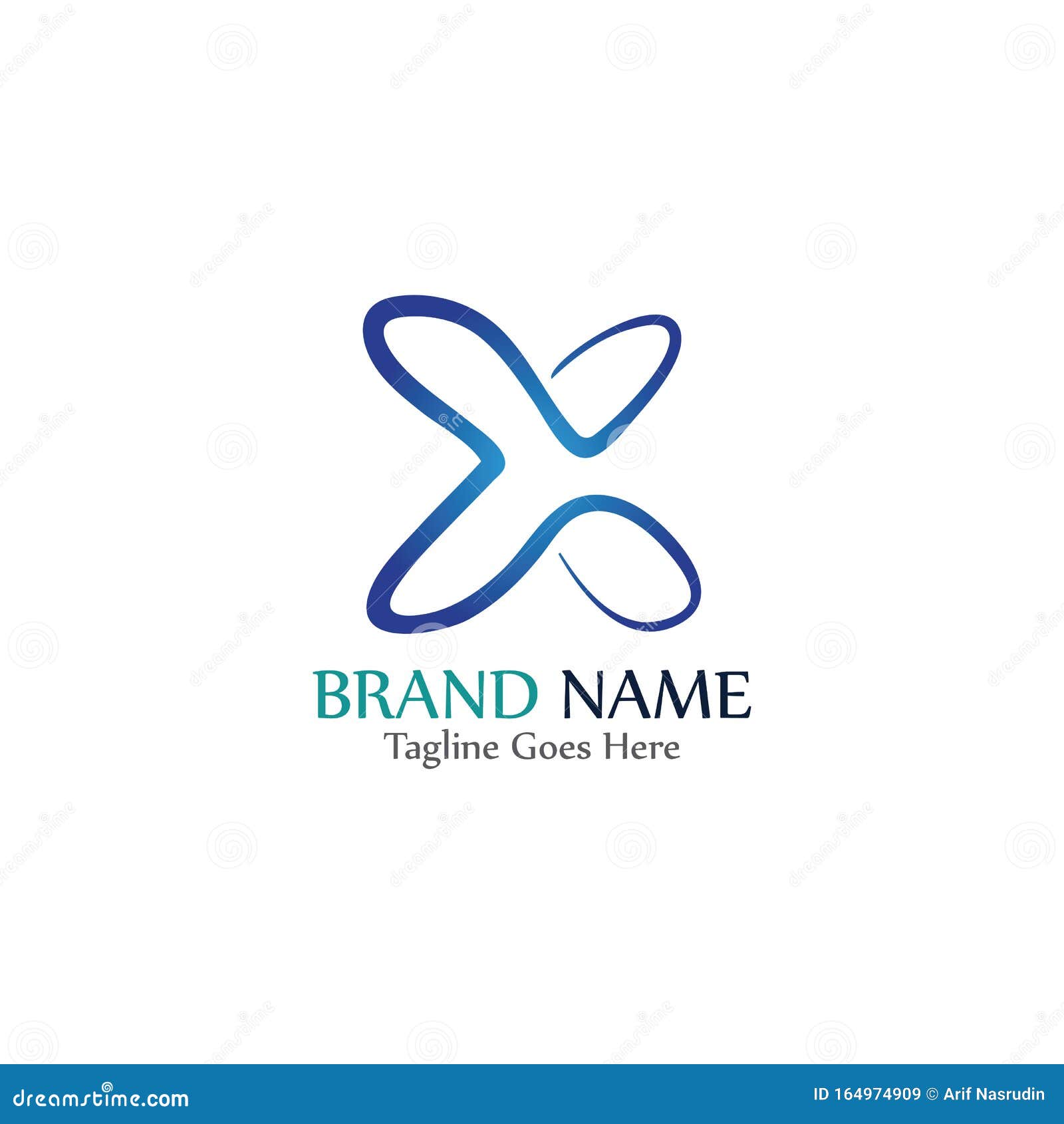 Simple and Modern Logo of Letter X for Business Creative Design Stock ...
