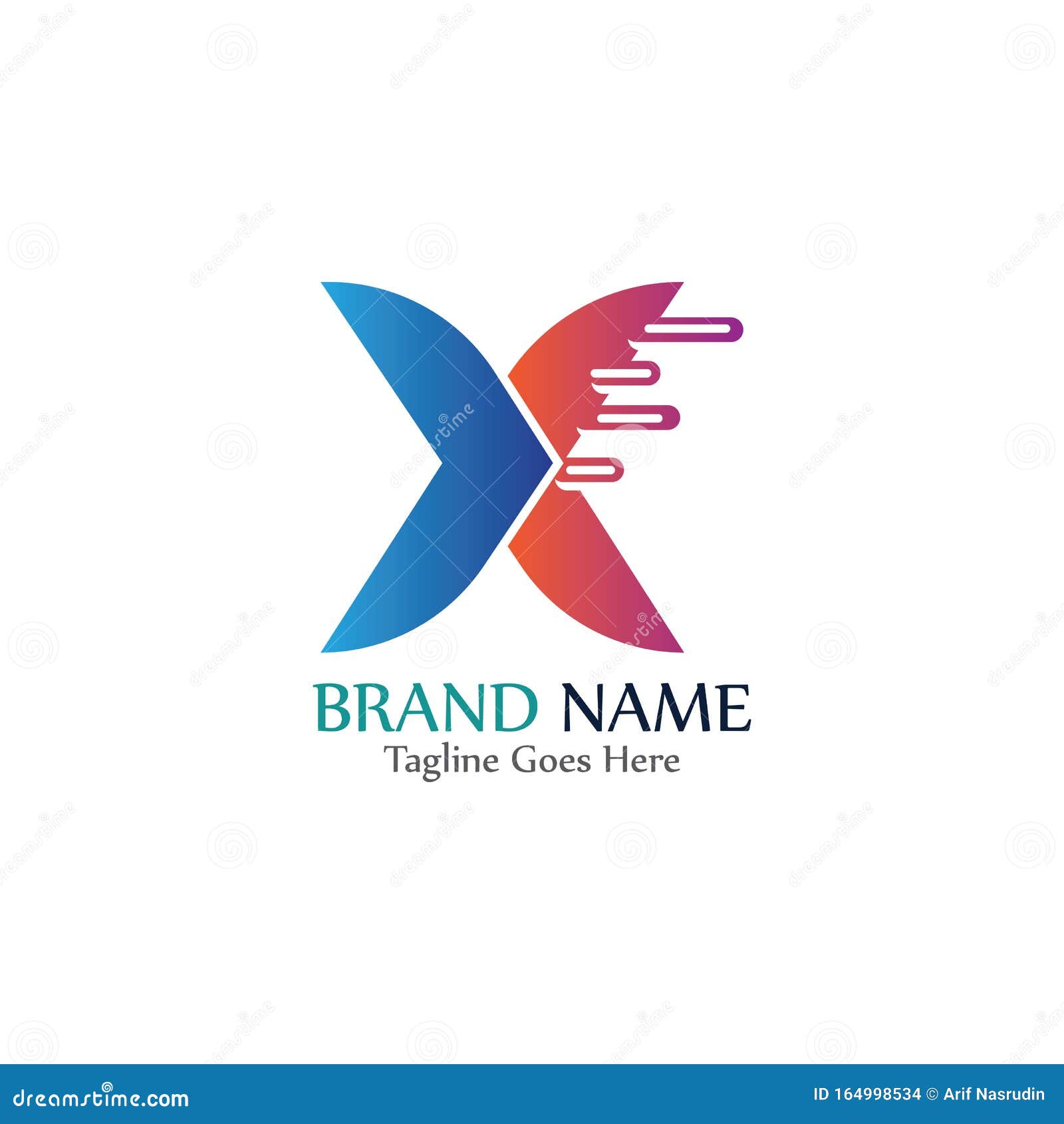 Simple and Modern Logo of Letter X Creative Design Stock Illustration ...