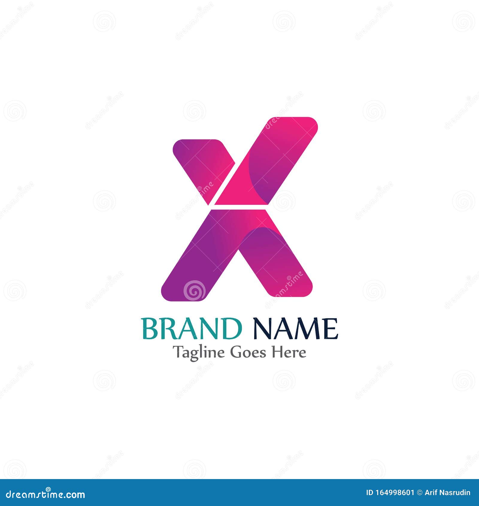 Simple and Modern Logo of Letter X Creative Design Stock Illustration ...