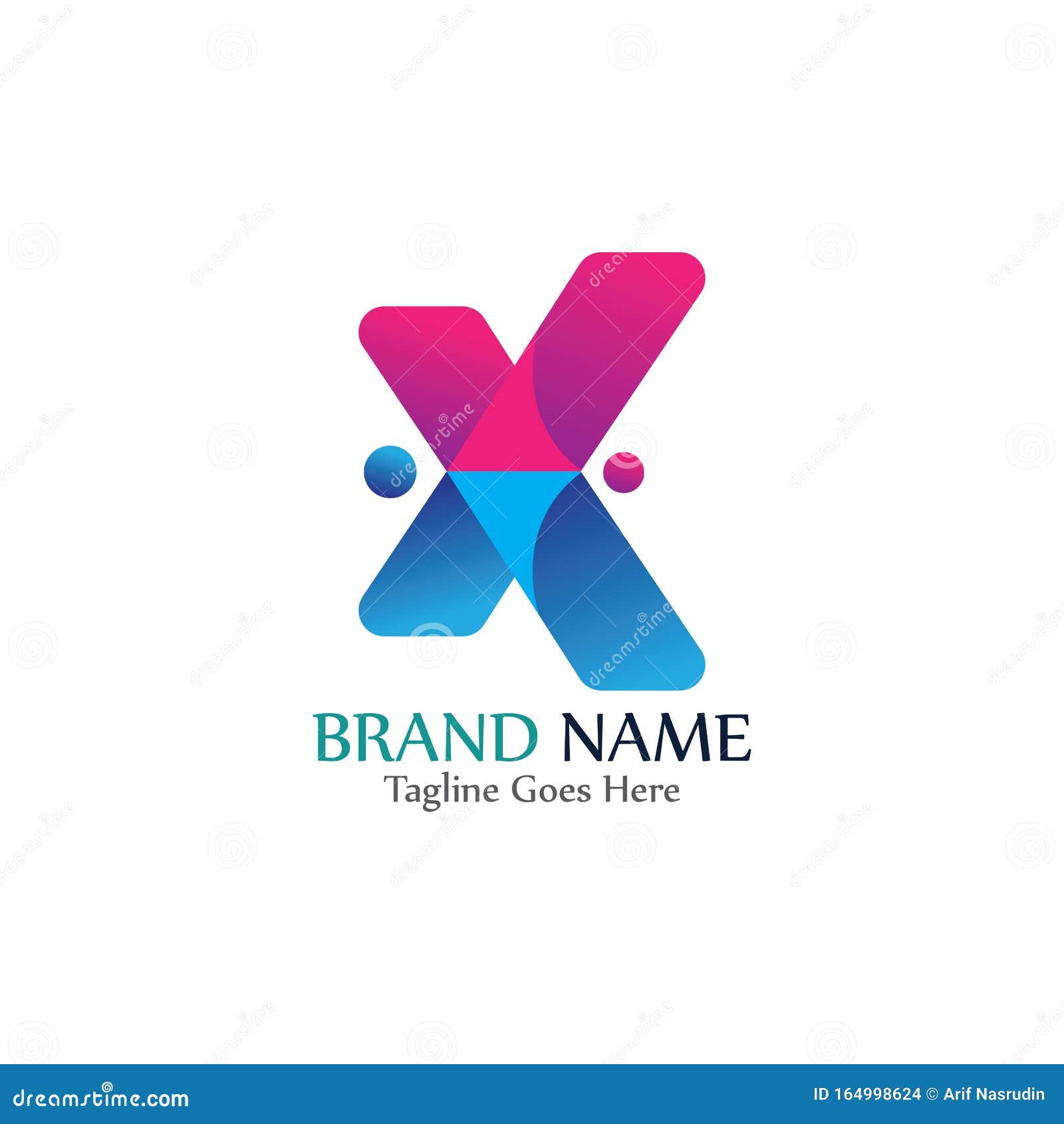 Simple and Modern Logo of Letter X Creative Design Stock Illustration ...