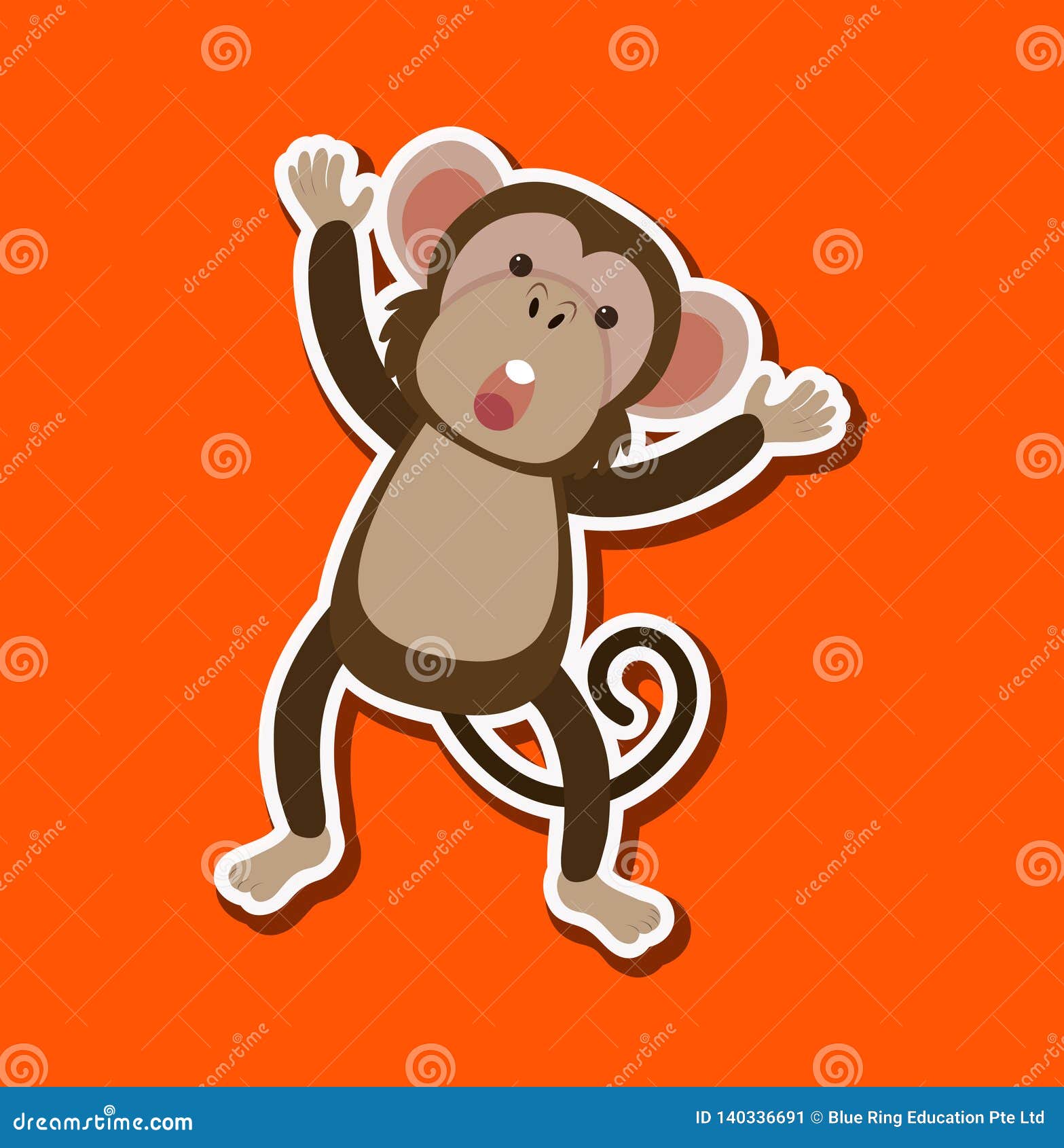 Simple Monkey Head Logo Design Royalty-Free Stock Photography ...