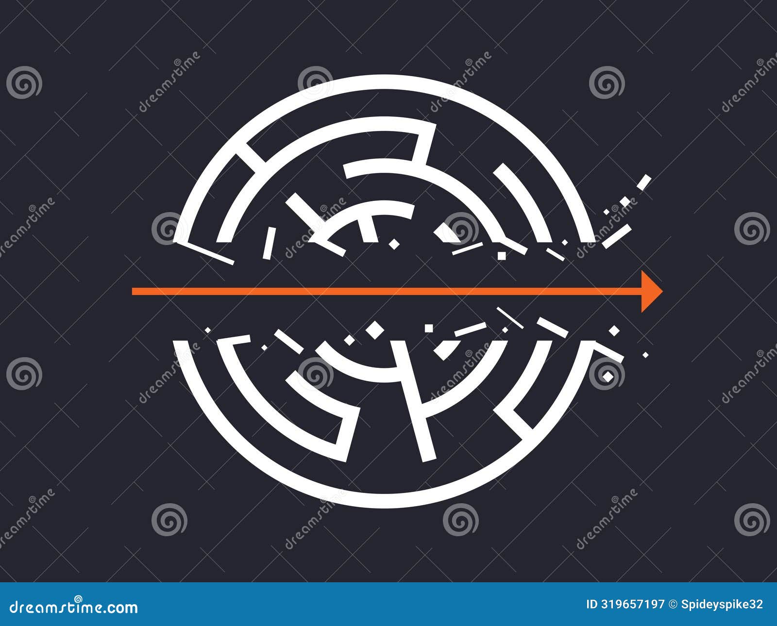 Simple Motivation Graphic On Dark Background. Be Adaptable Like Water ...