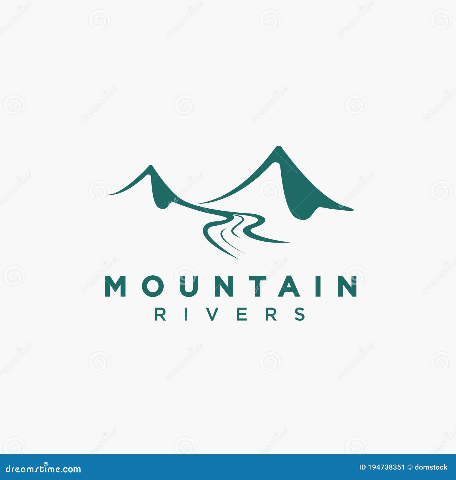 River Map Vector Illustration. Main River Map, Frankfurt City, Germany ...