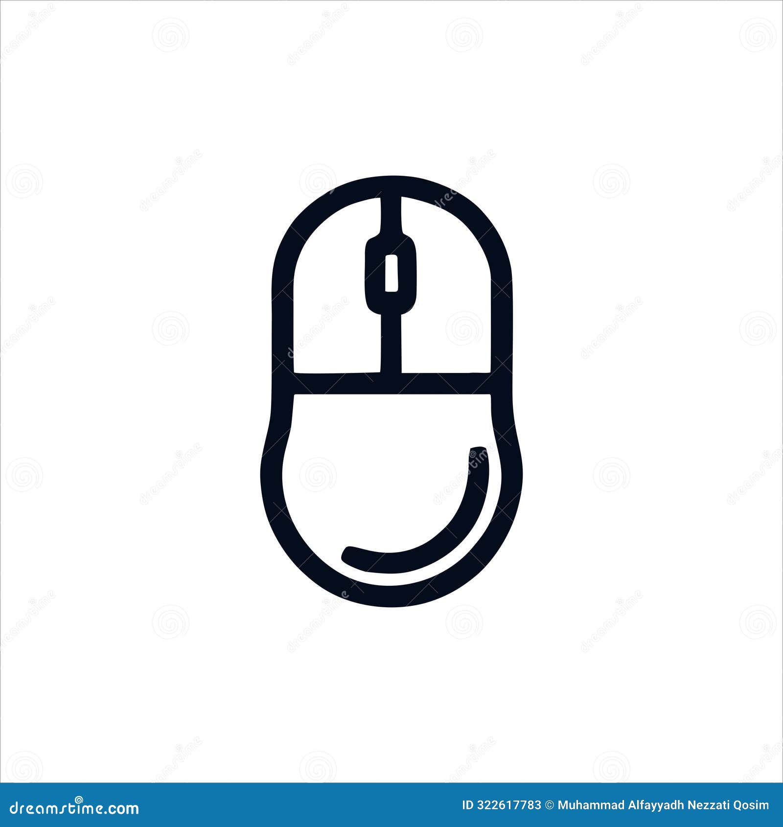Simple Mouse Vector with Minimalist and Modern Design Stock ...