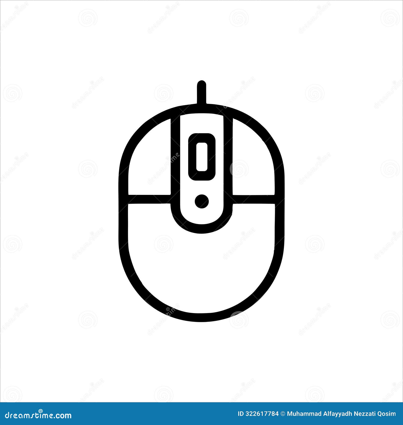 Simple Mouse Vector with Minimalist and Modern Design Stock ...
