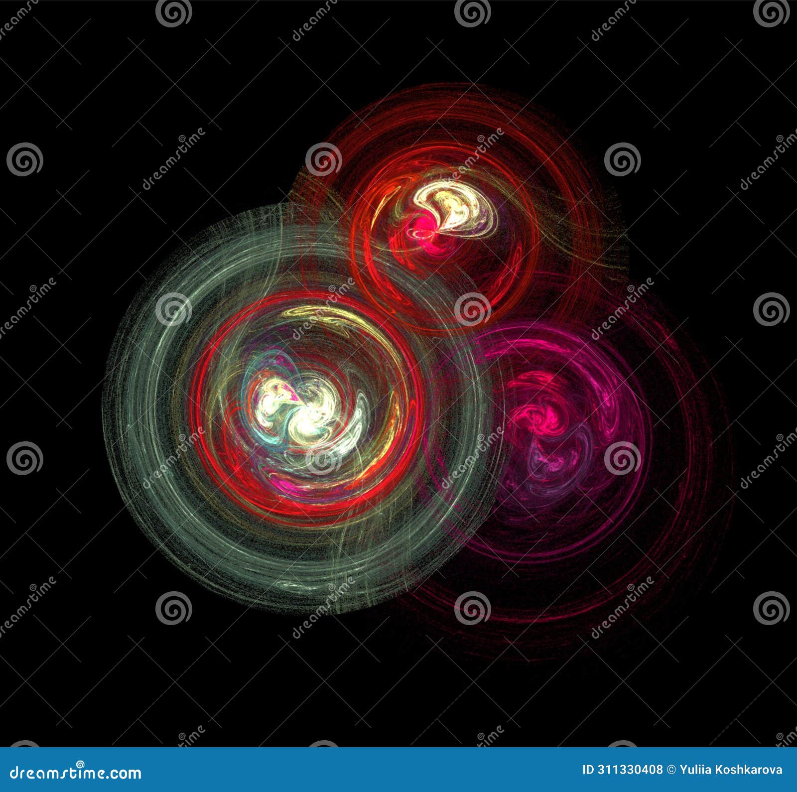Simple Multicolor Abstract Pattern on Black Background, Wallpaper Stock ...